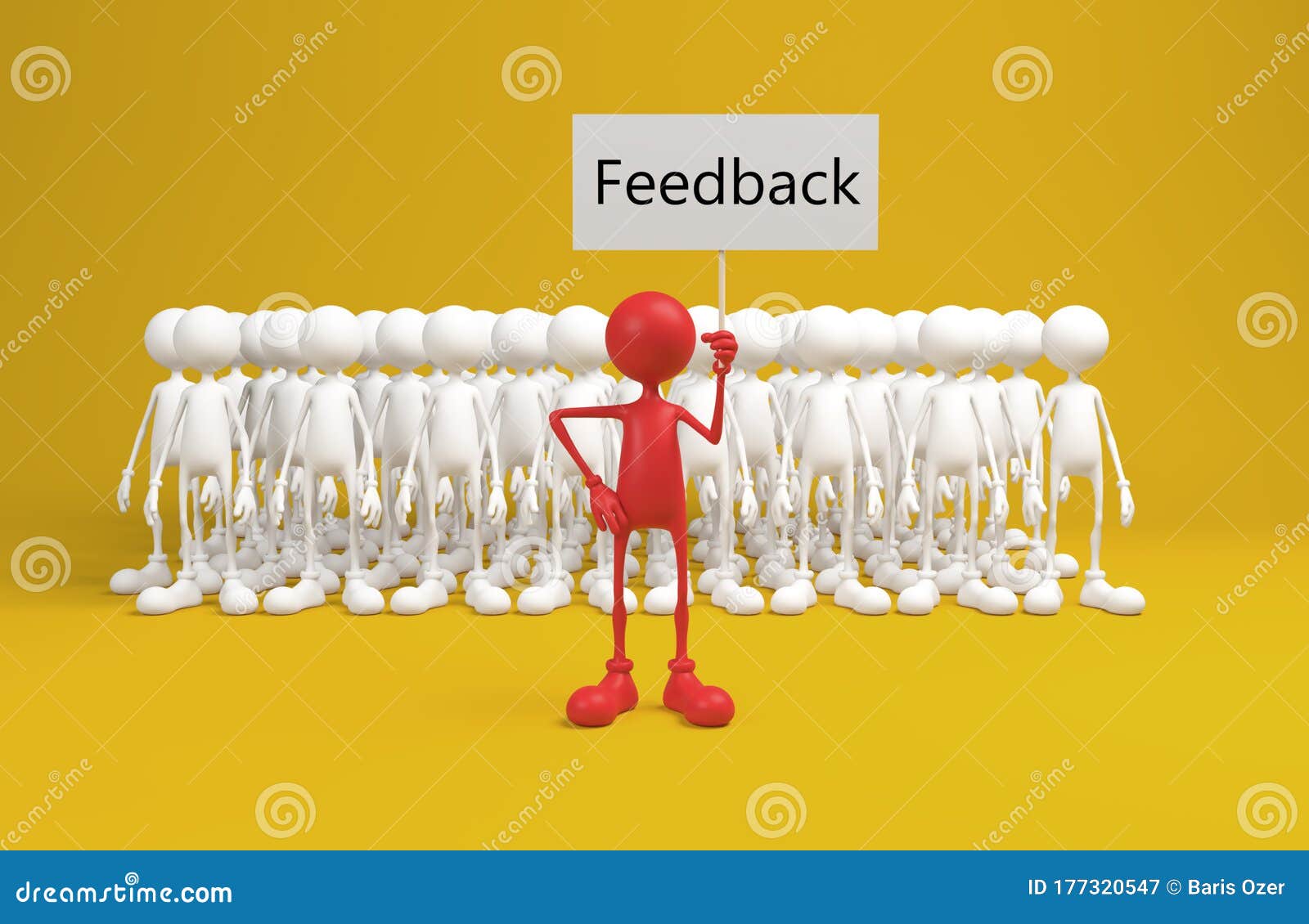 Feed Back Concept Horizontal Composition with Copy Space Stock ...