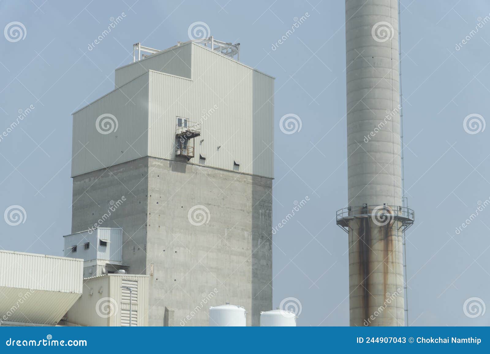 Feed Factory or Feed Industrial for Animal Stock Image - Image of ...