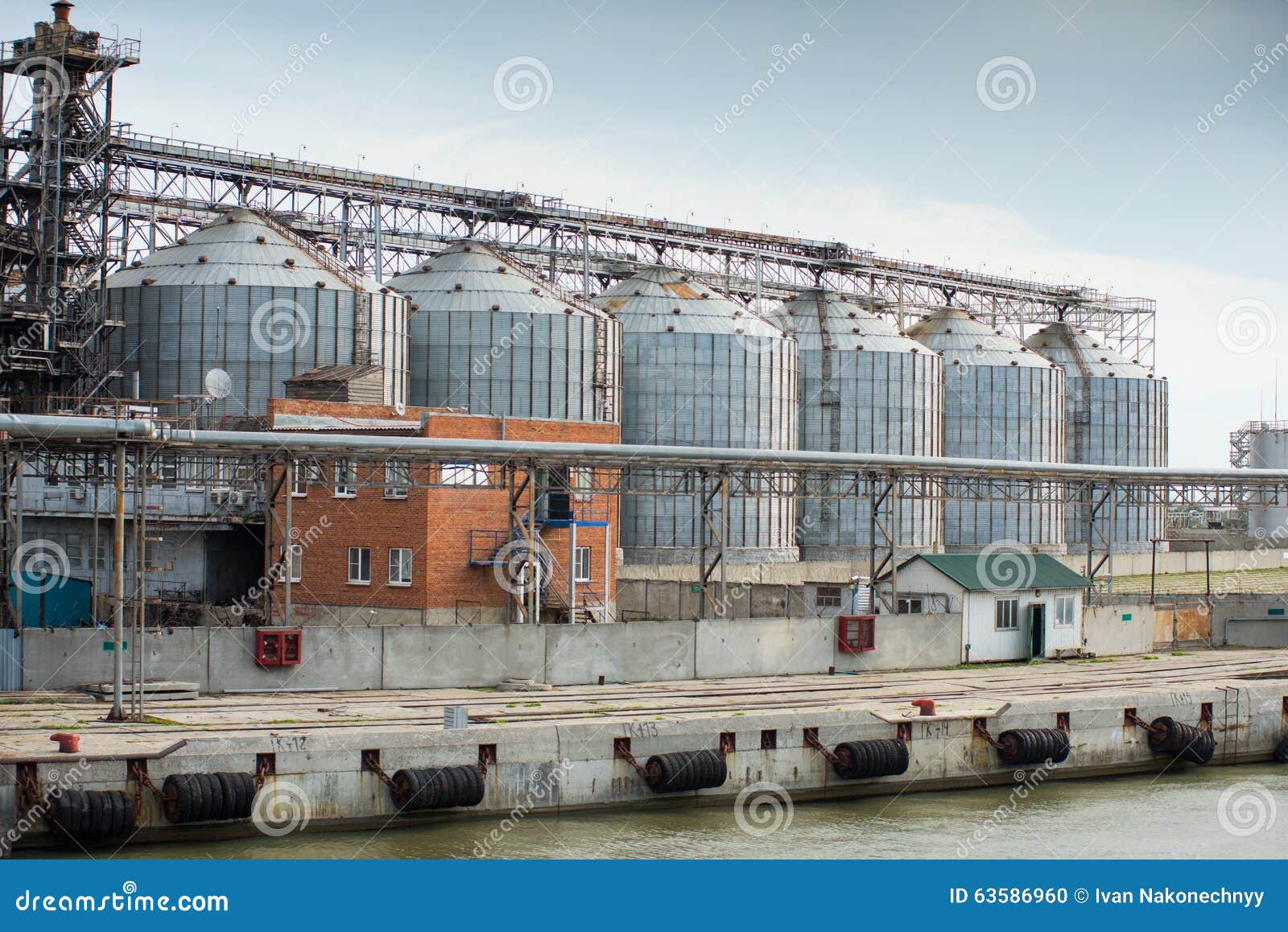 Feed Mill stock photo. Image of groceries, copy, factory - 63586960