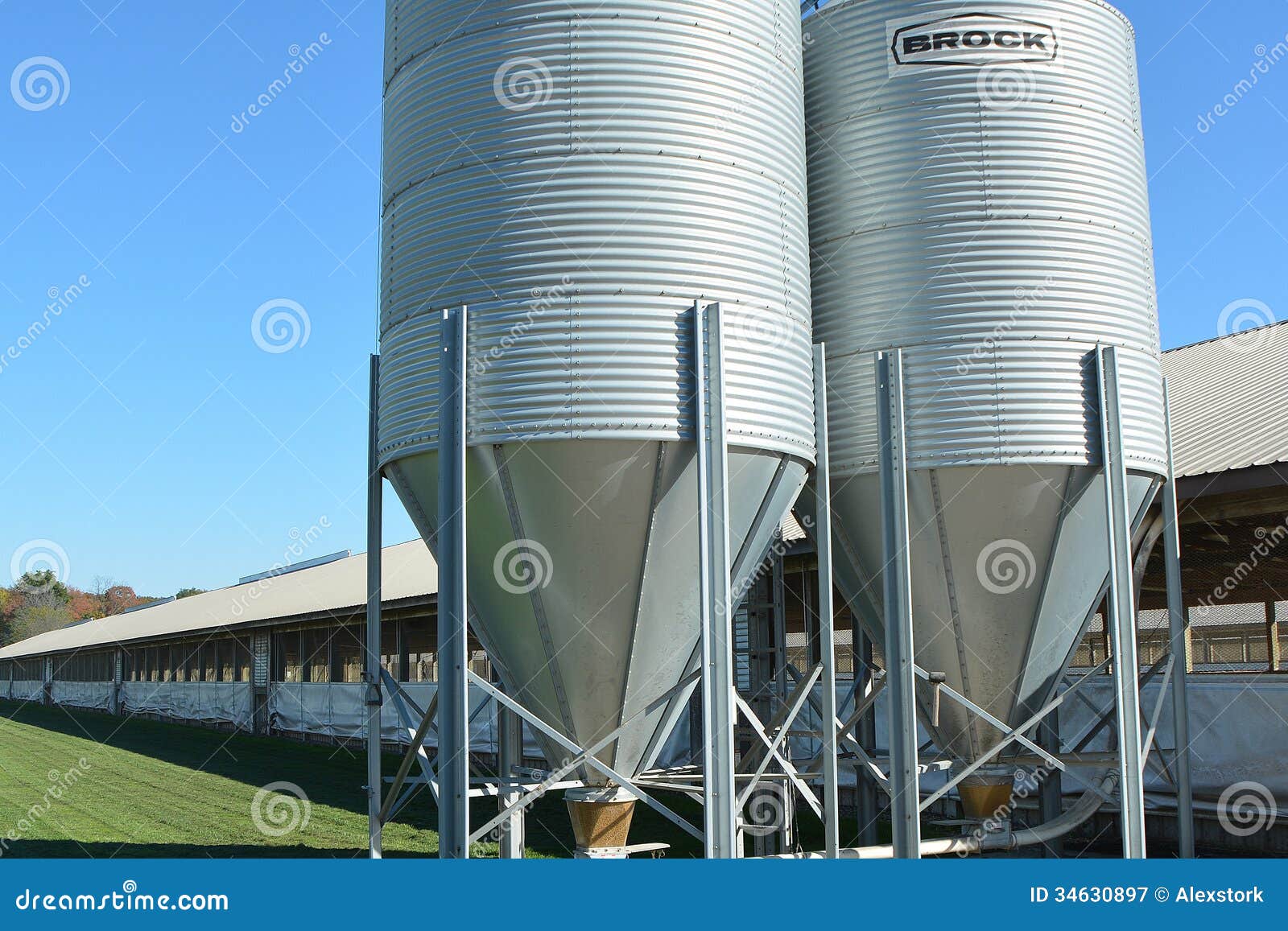 Feed Storage 2 editorial photography. Image of feed, bins - 34630897