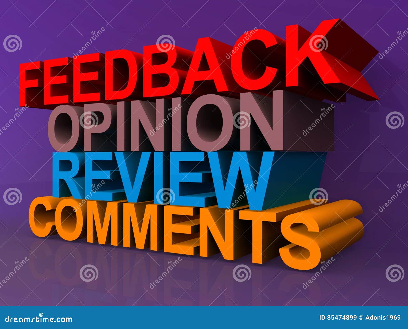 Feedback background stock illustration. Illustration of wide - 85474899