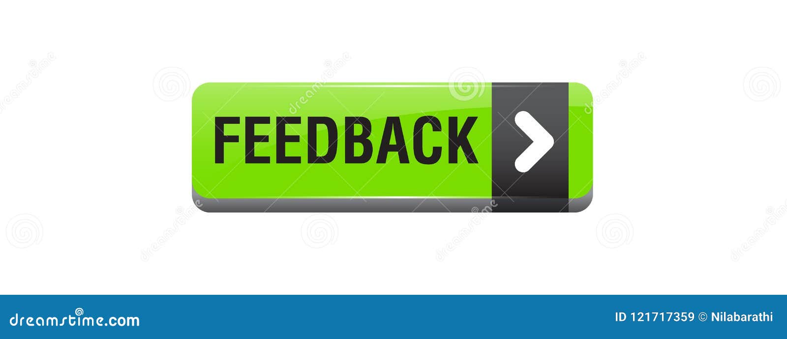 Feedback button stock illustration. Illustration of commenting - 121717359