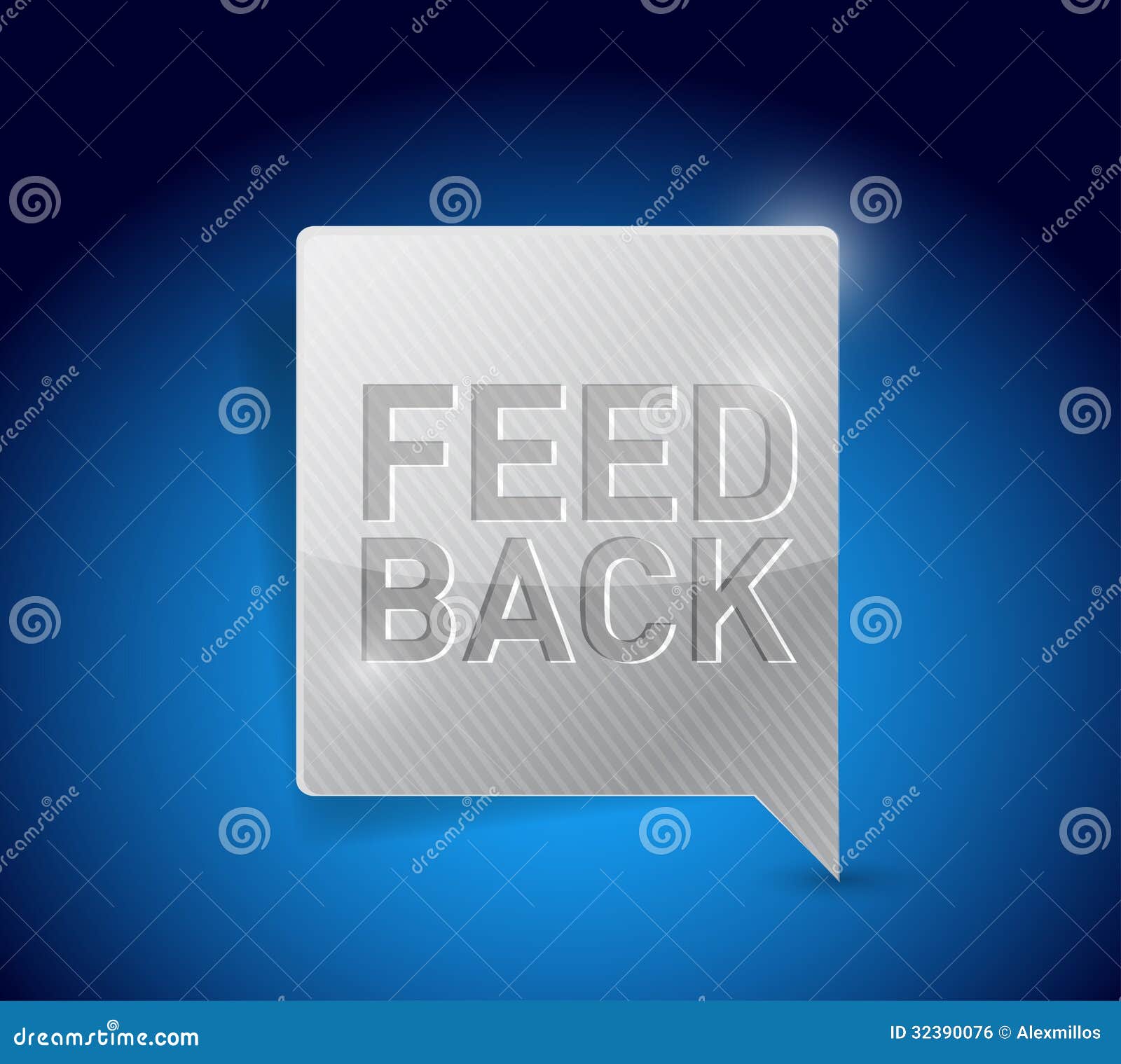 Feedback Button Pointer Illustration Stock Illustration - Illustration ...