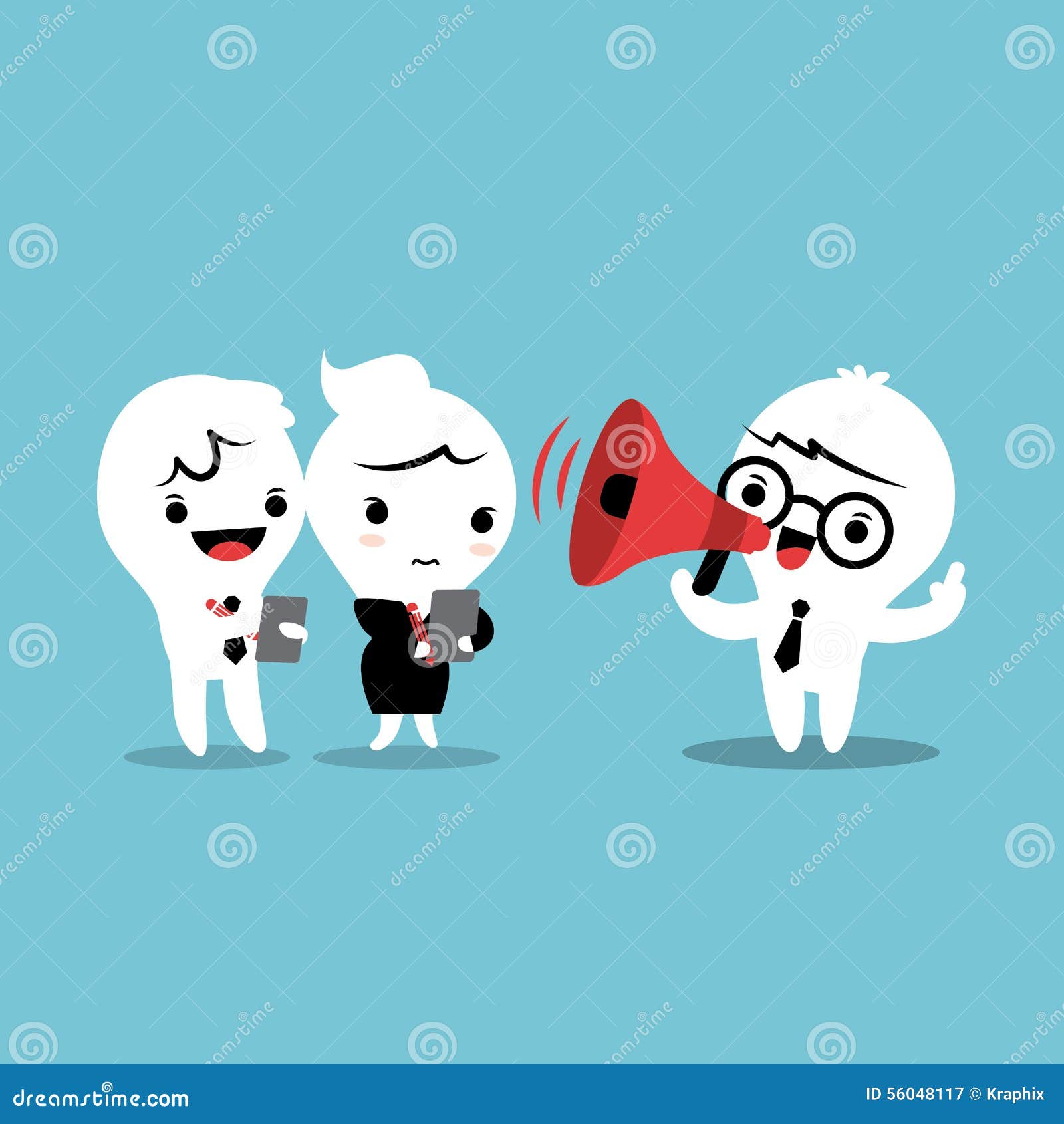 Feedback Cartoon Illustration | CartoonDealer.com #56048117