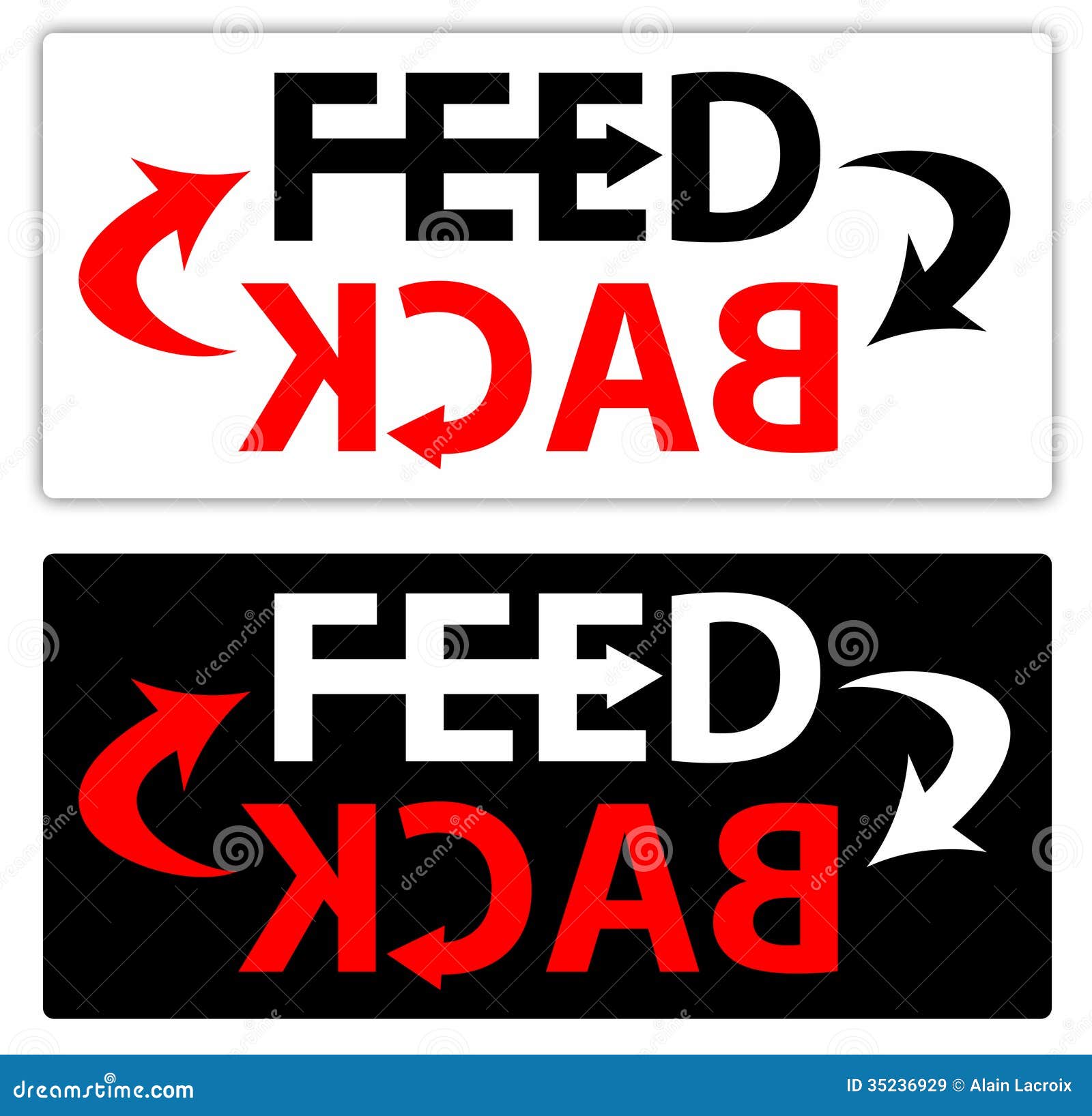 Feedback circle stock illustration. Illustration of advice - 35236929