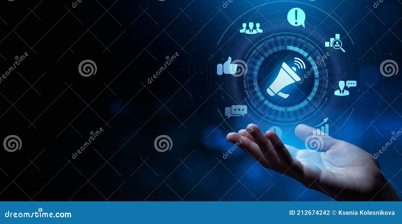 Feedback Customer Satisfaction Business Technology Concept on Vr Screen ...