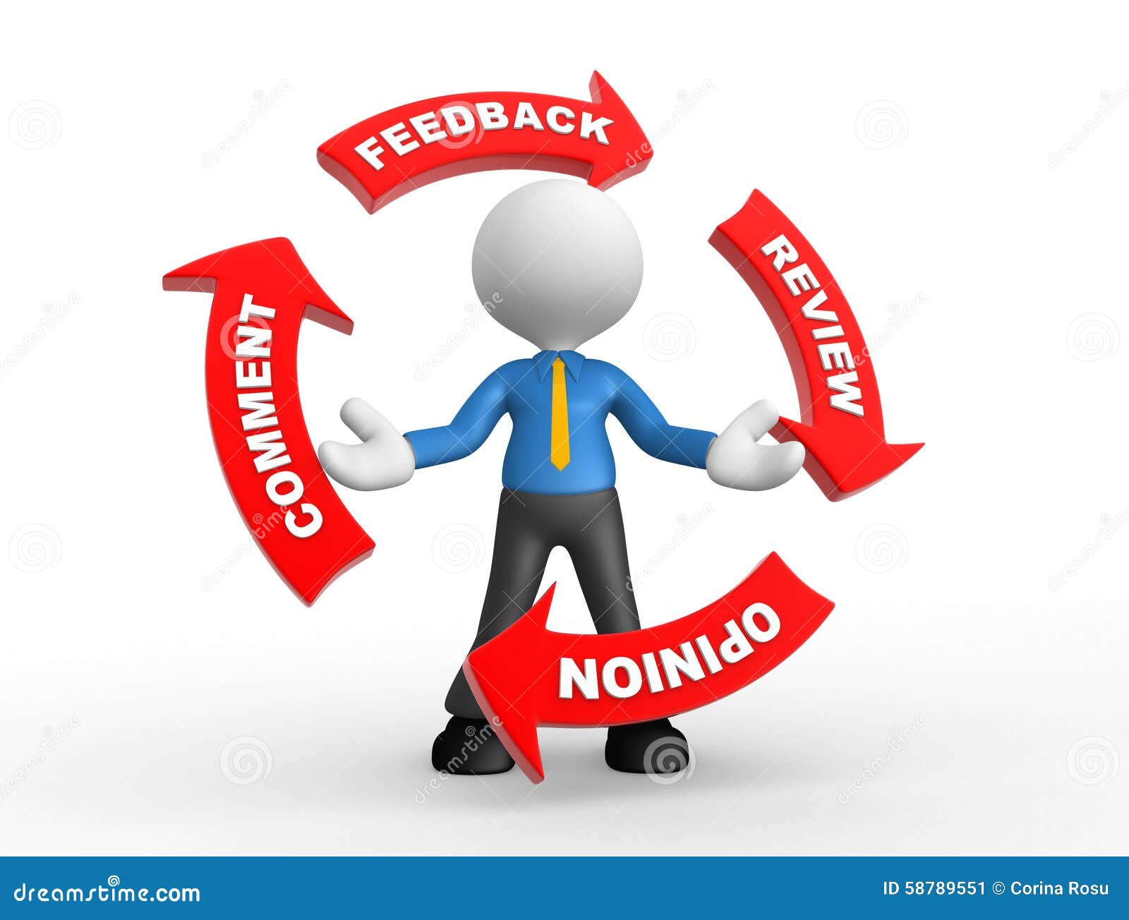 Feedback stock illustration. Illustration of circle, comment - 58789551