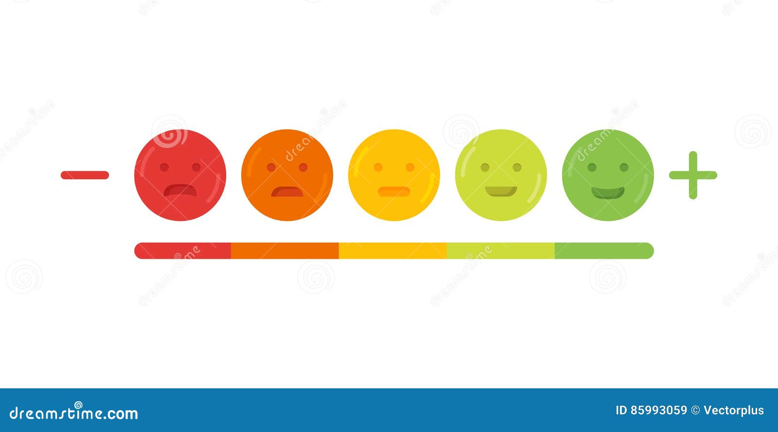 Feedback Emoticon Emoji Smile Icon Illustration Stock Illustration ...