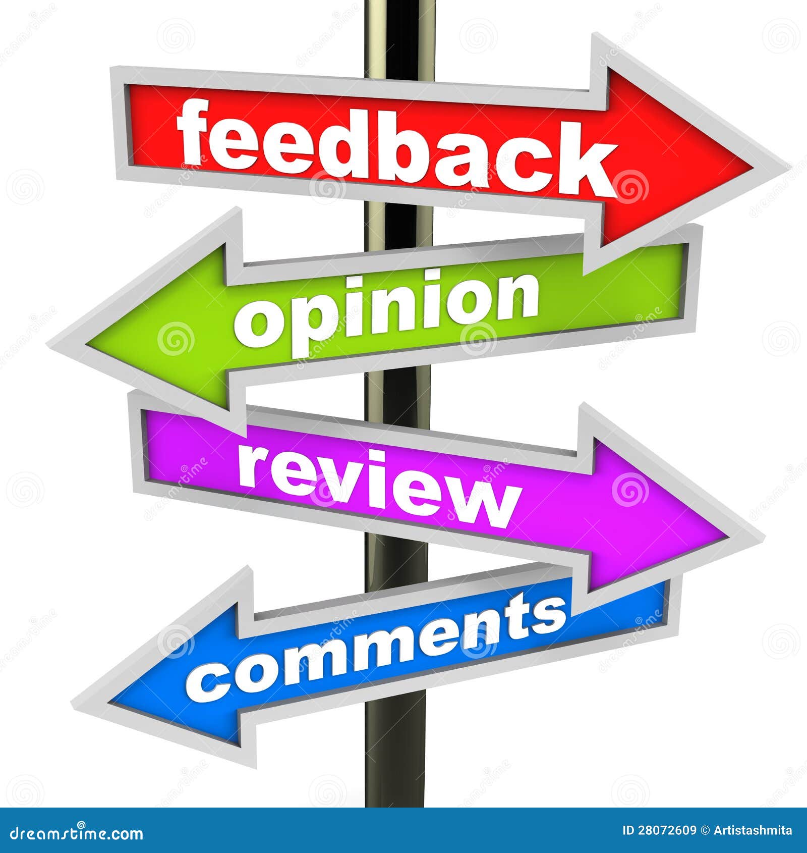 Feedback et opinion illustration stock. Illustration du commentaire ...