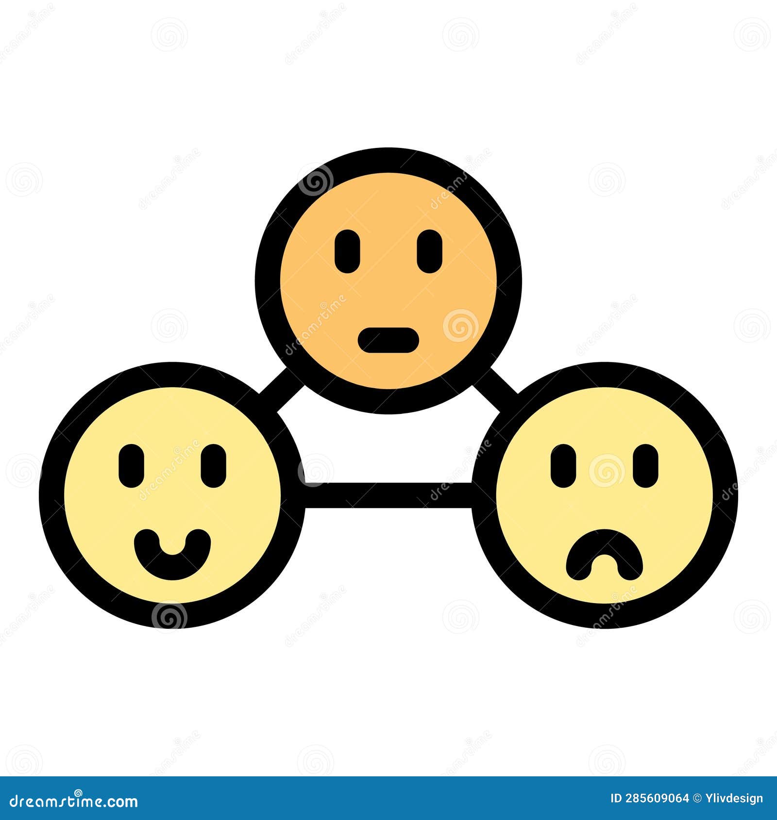 Feedback Group Icon Vector Flat Stock Vector - Illustration of good ...