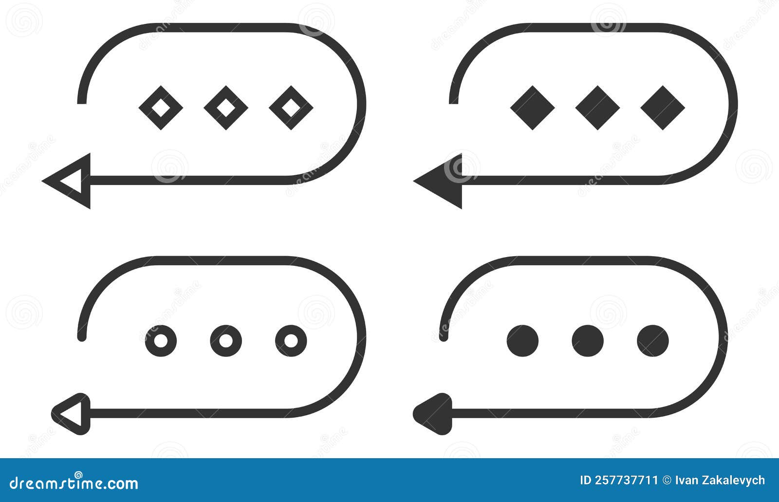 Feedback Icon. Buble Talk Symbol. Sign Chat Vector Stock Vector ...