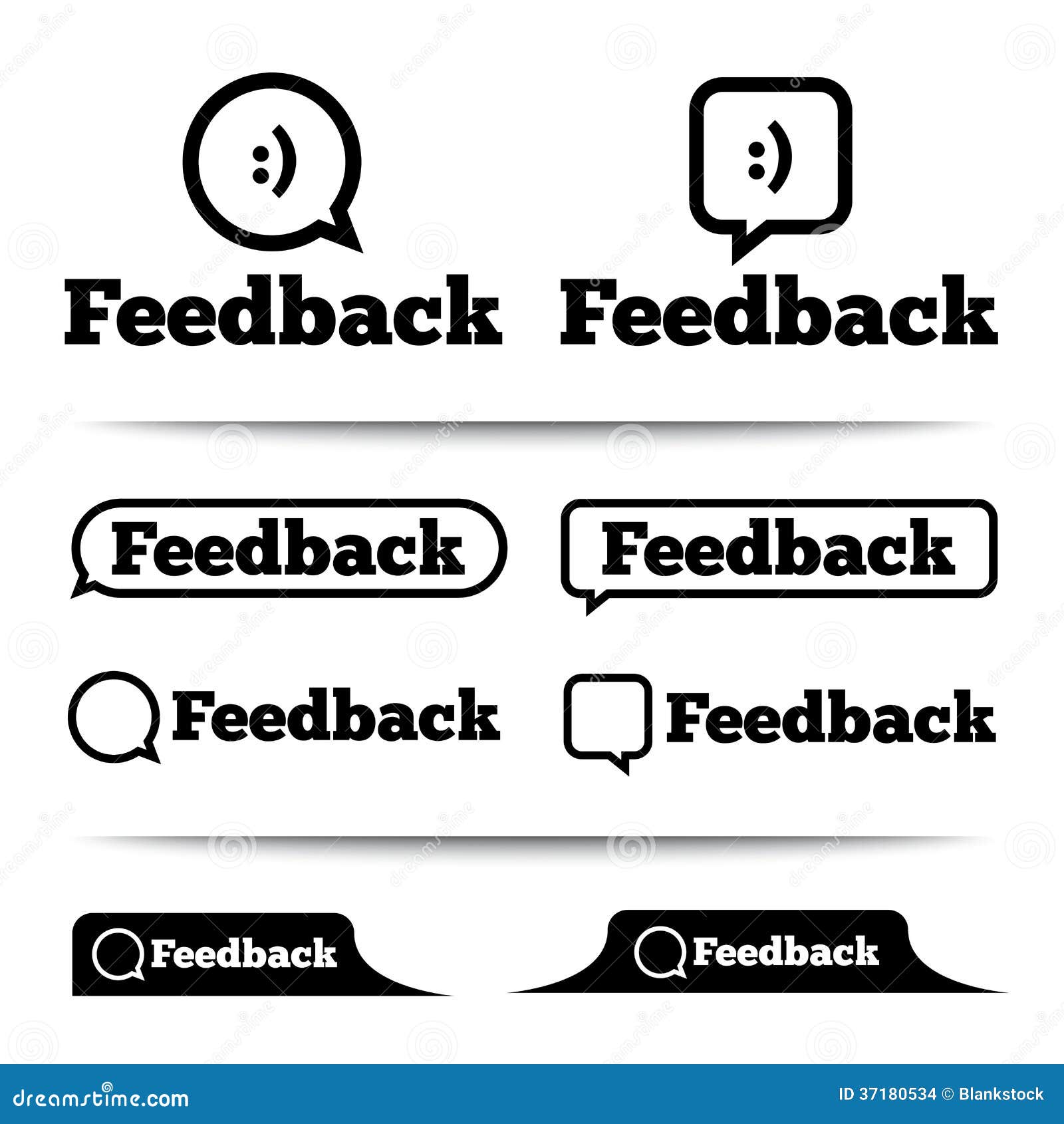 Feedback Labels. Feedback Tags. Feedback Tab. Stock Illustration ...