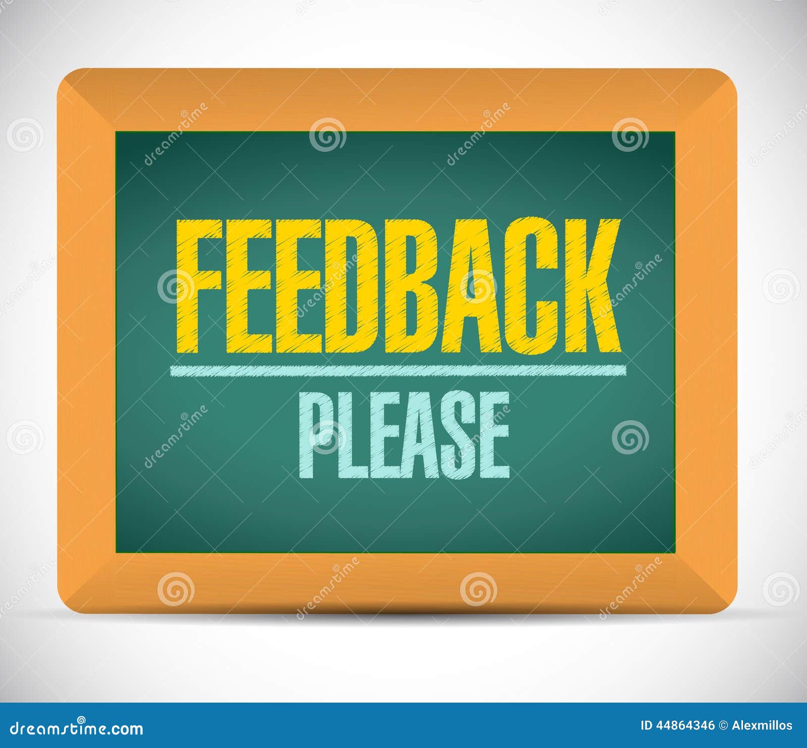 Feedback Please Sign Illustration Design Stock Illustration ...