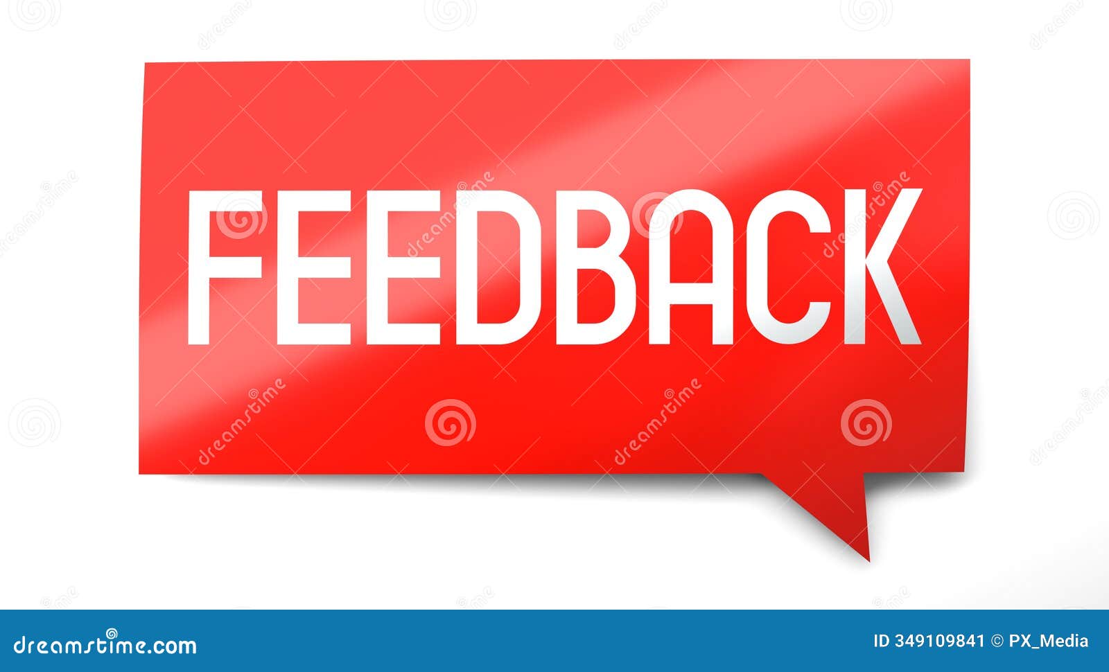 Feedback - speach bubble stock illustration. Illustration of speech ...