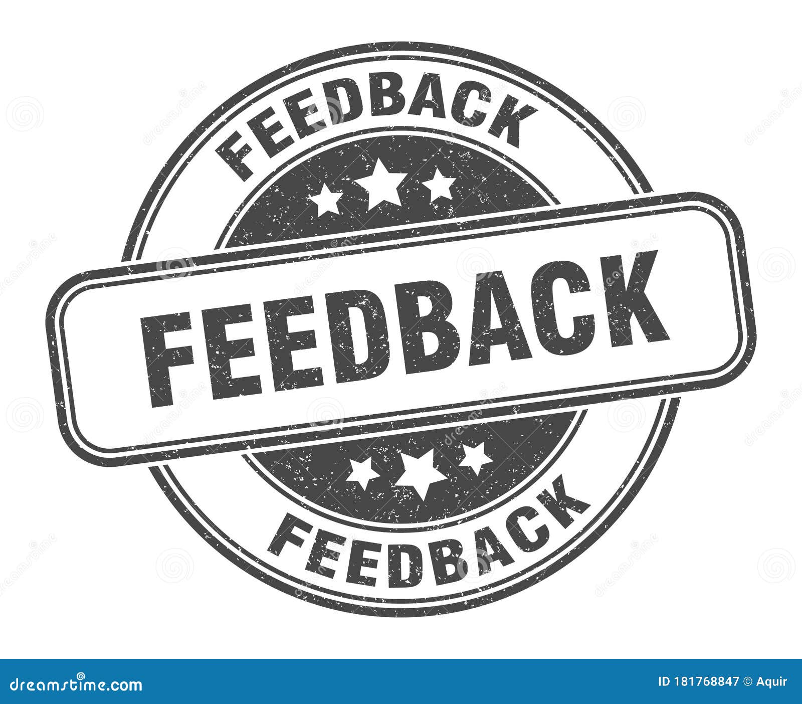 Feedback Stamp. Feedback Round Grunge Sign Stock Vector - Illustration ...