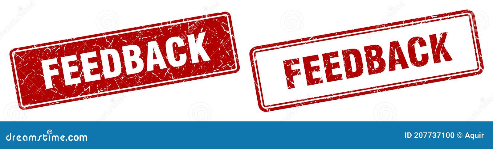 Feedback Stamp Set. Feedback Square Grunge Sign Stock Vector ...
