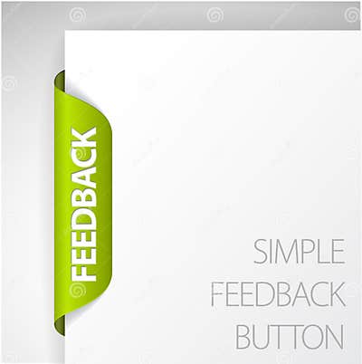 Feedback sticker stock illustration. Illustration of design - 18723587