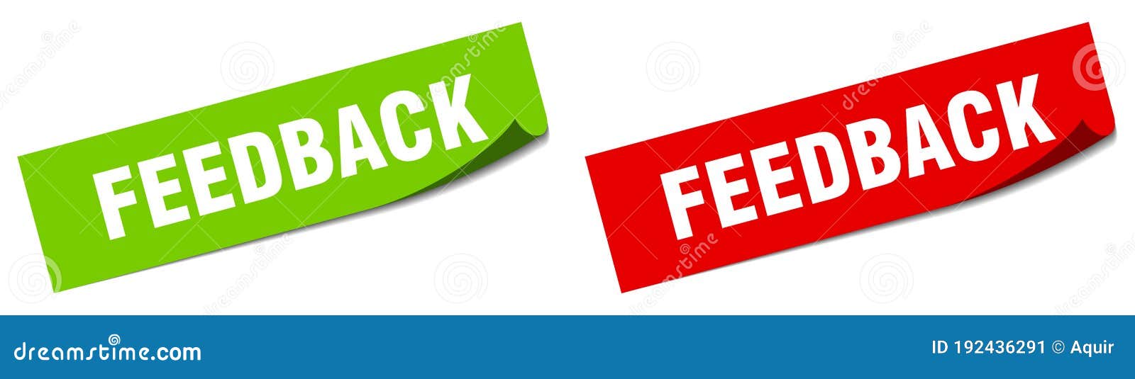Feedback Sticker. Feedback Sign Set Stock Vector - Illustration of ...