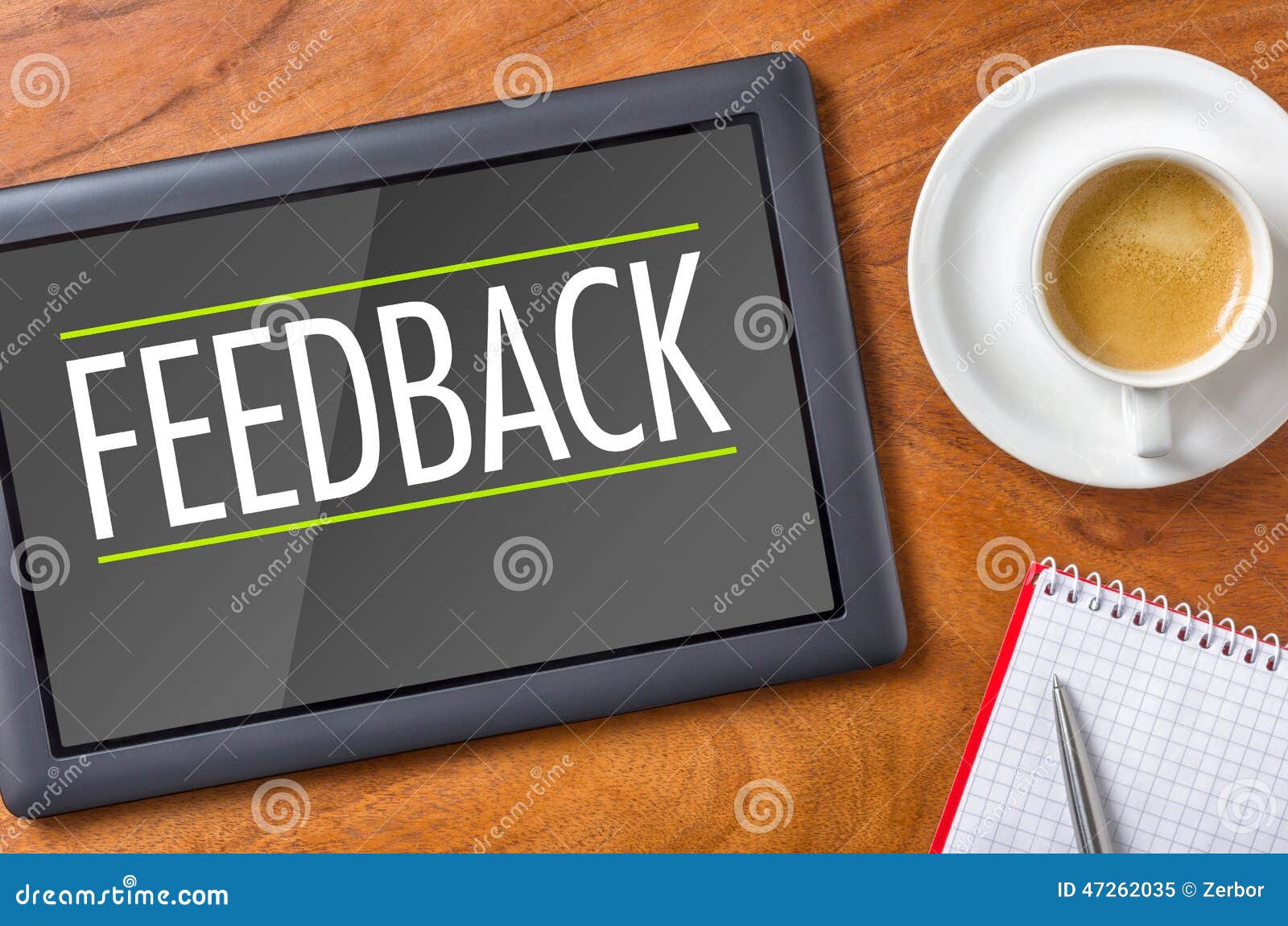 Feedback stock image. Image of notepad, response, communication - 47262035