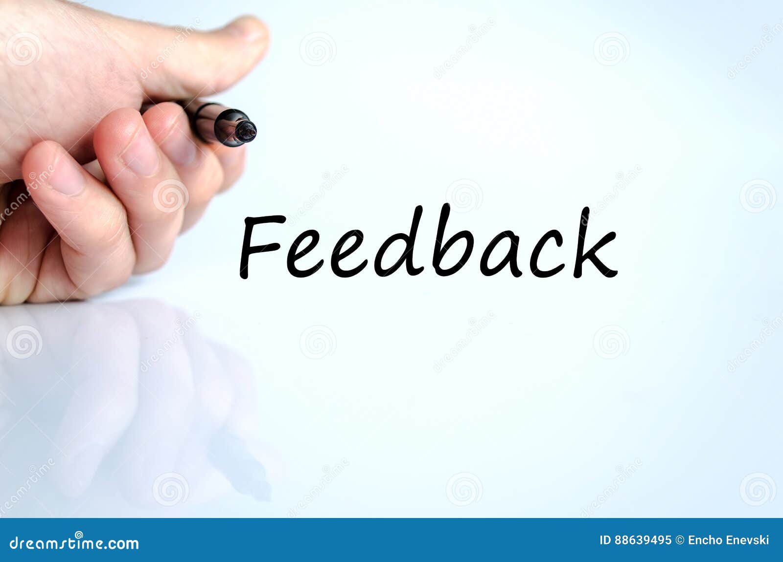 Feedback text concept stock image. Image of handwritten - 88639495