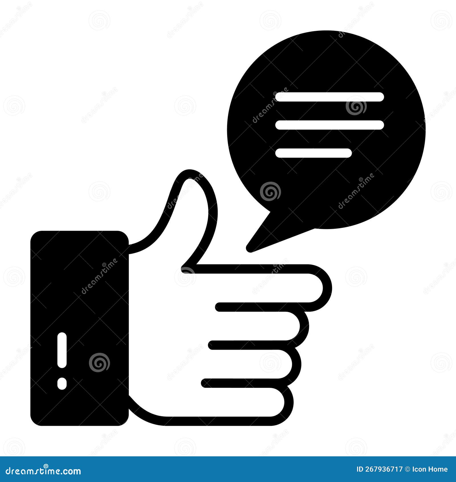 Feedback Vector Icon Isolated Icon White Background Stock Vector ...