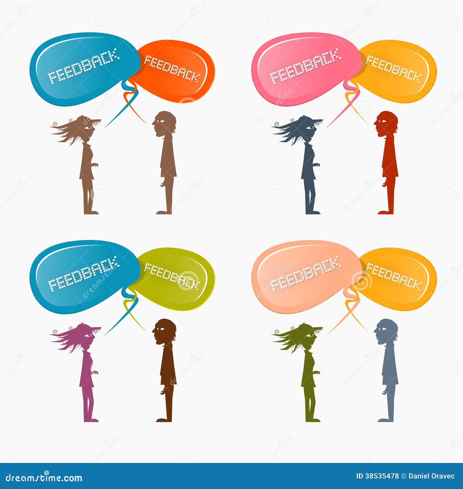 Feedback Vector Icons Set stock vector. Illustration of silhouette ...