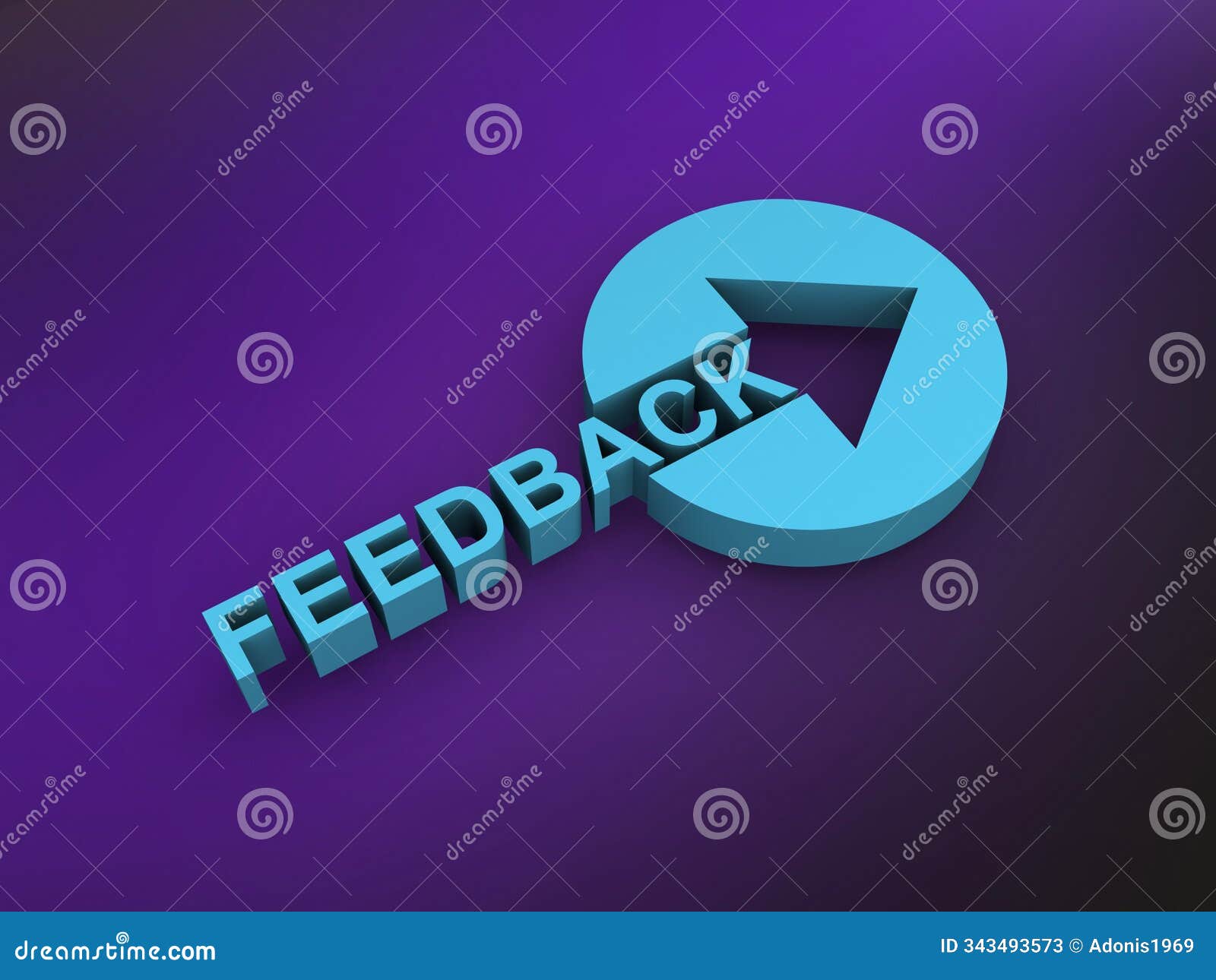 Feedback on white paper stock illustration. Illustration of development ...