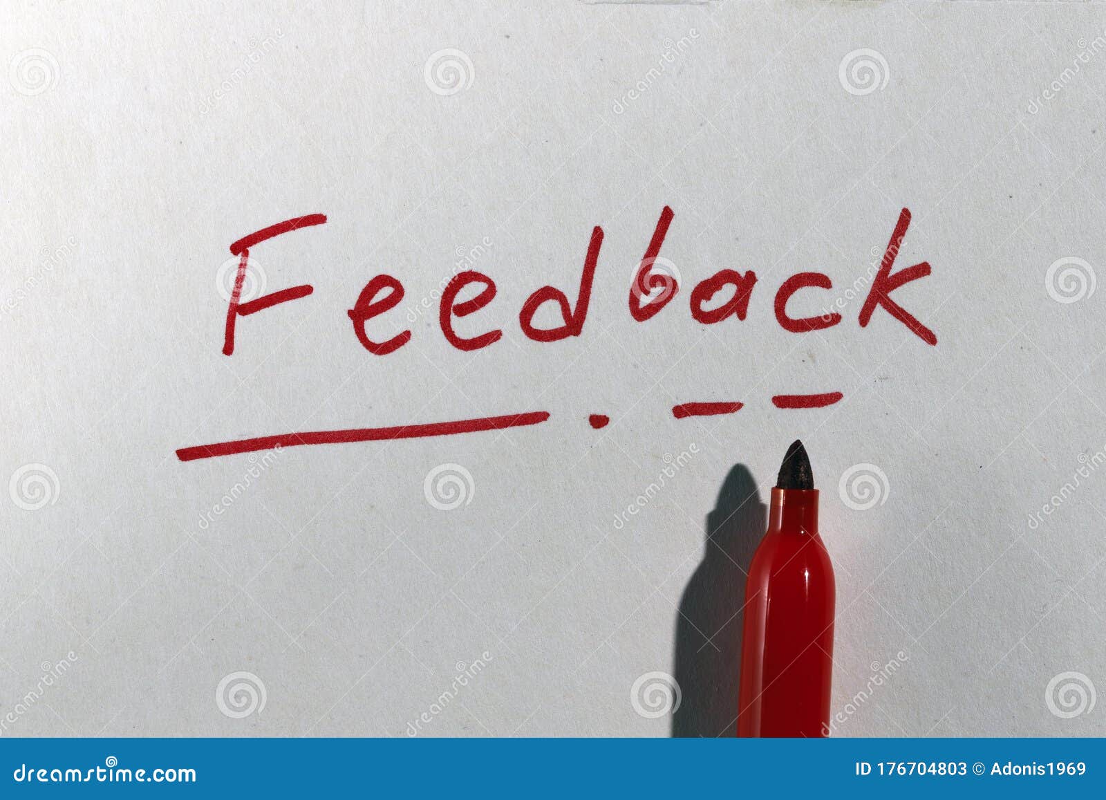 Feedback on paper stock image. Image of survey, important - 176704803