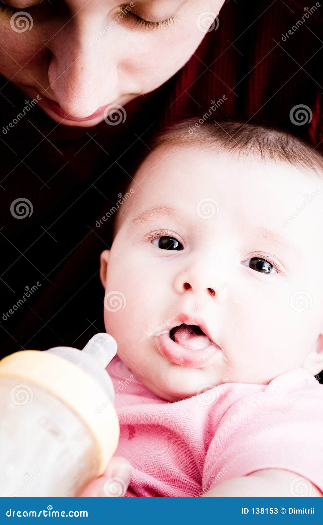 Feeding stock image. Image of newborn, child, grandparent - 138153
