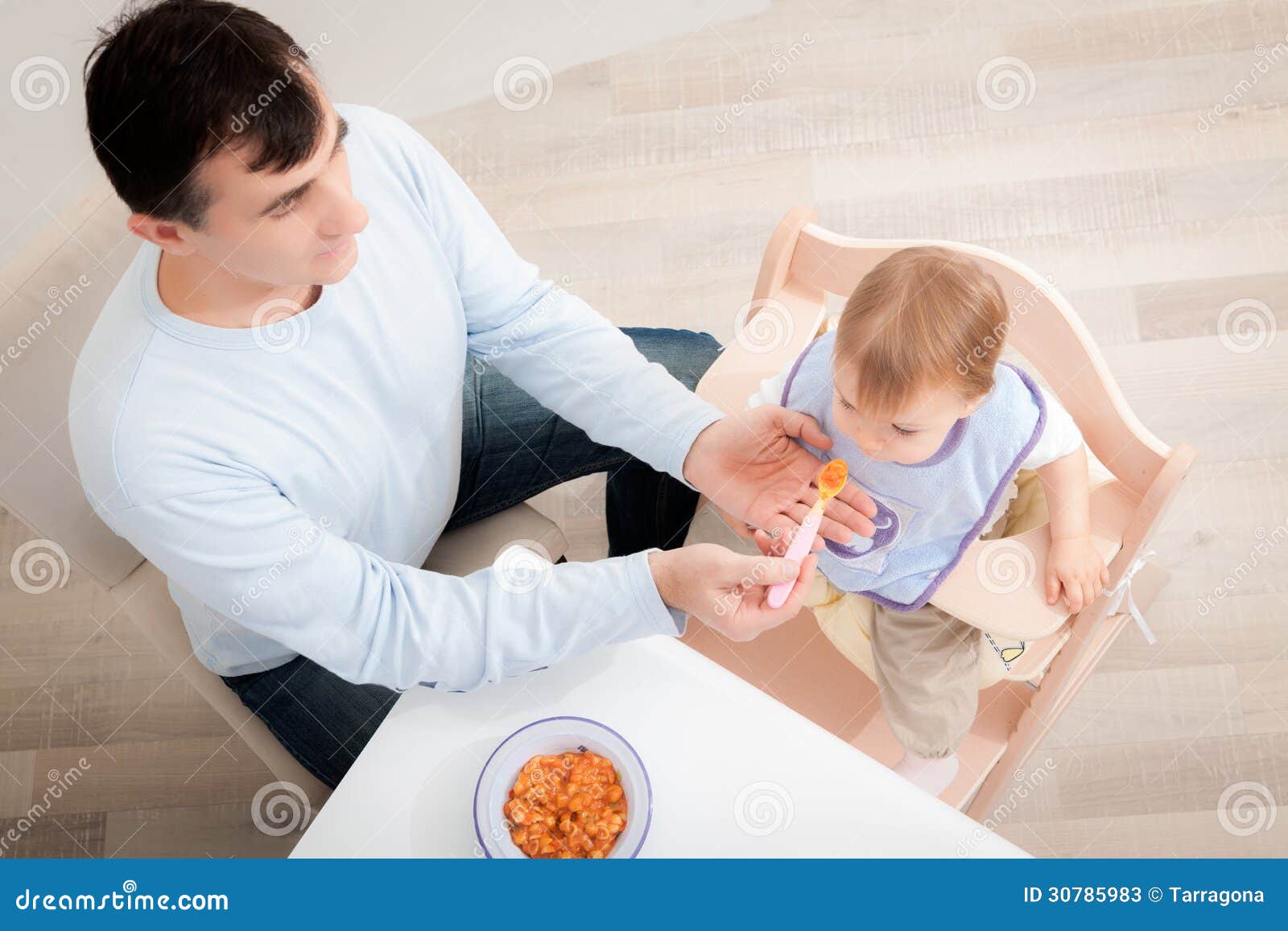 Feeding child stock image. Image of childhood, caucasian - 30785983