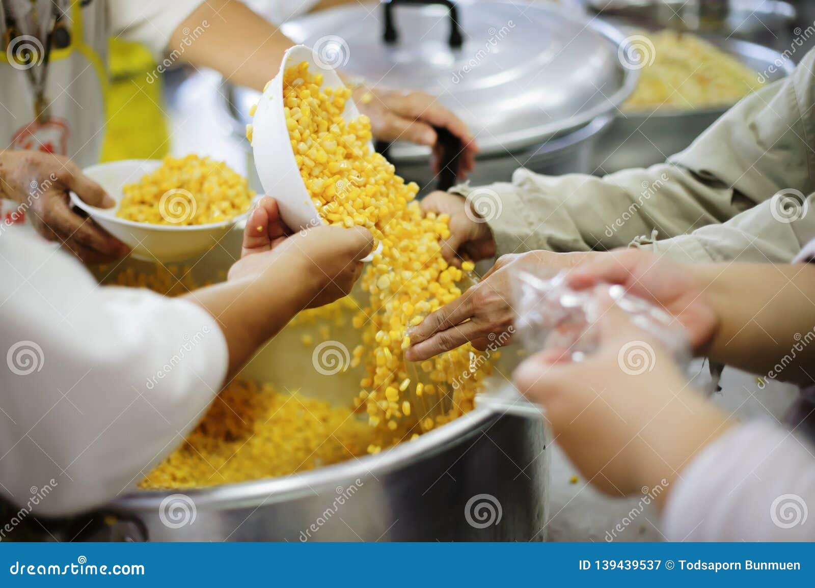 Feeding the Homeless and the Poor - Help Poor People Stock Image ...