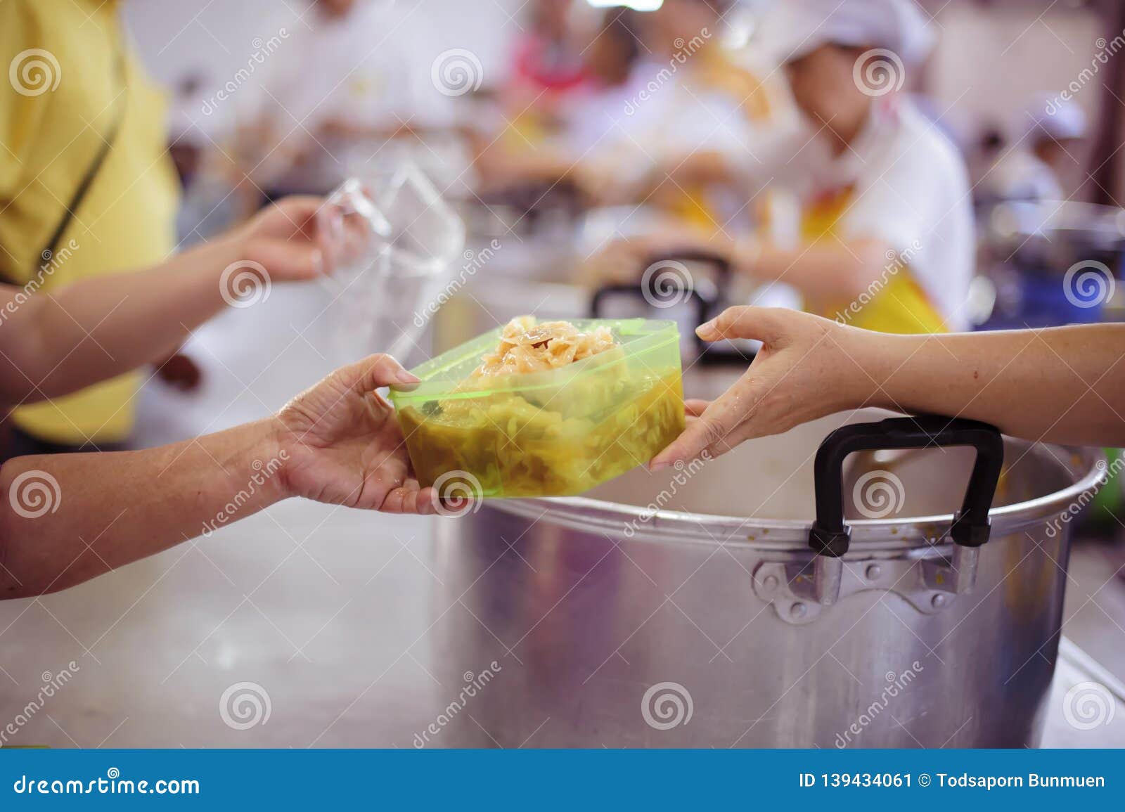 Feeding the Poor Help Them Relieve Hunger Stock Image - Image of feed ...