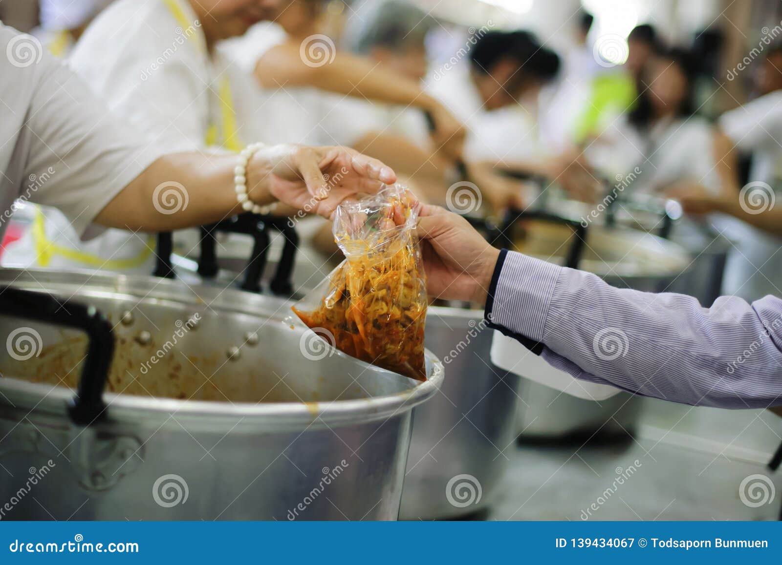 Feeding the Poor Help Them Relieve Hunger Stock Image - Image of care ...