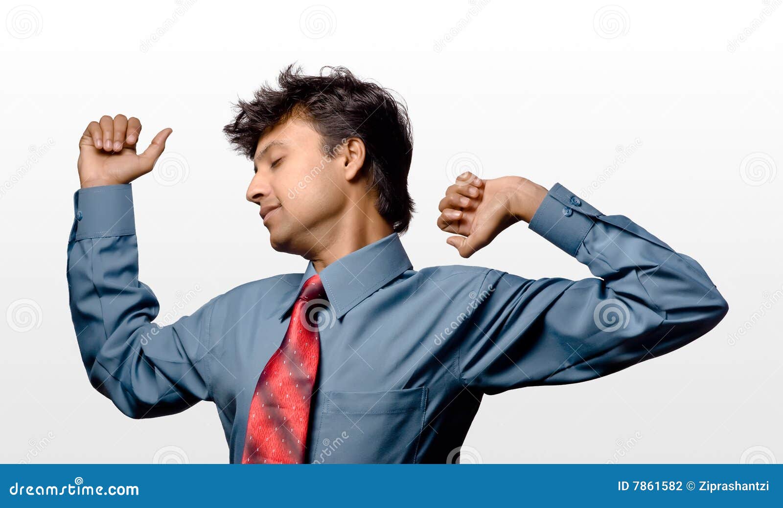 Feel of energy stock photo. Image of expression, concentration - 7861582