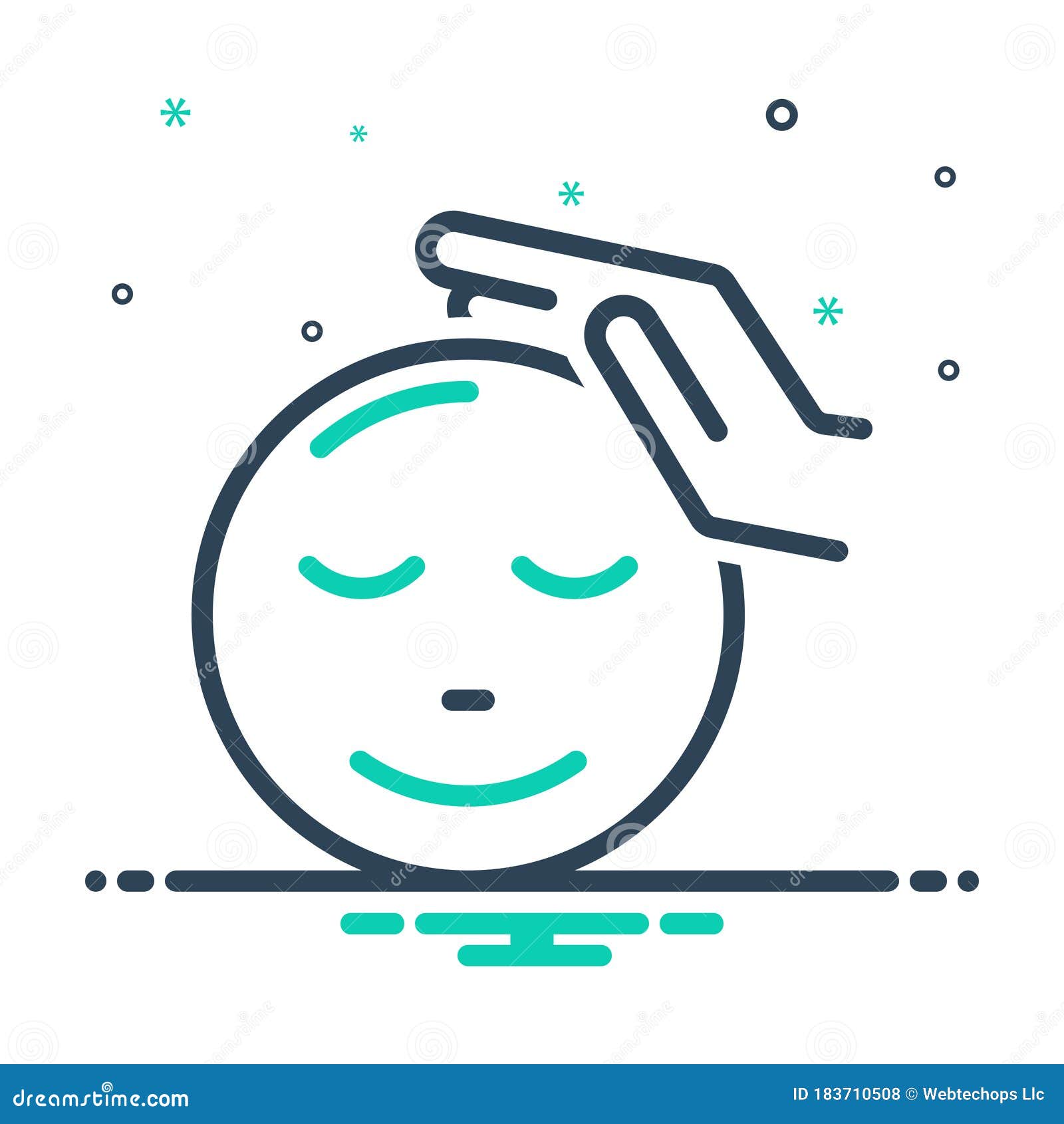 Mix Icon for Feel, Fondle and Caress Stock Vector - Illustration of ...