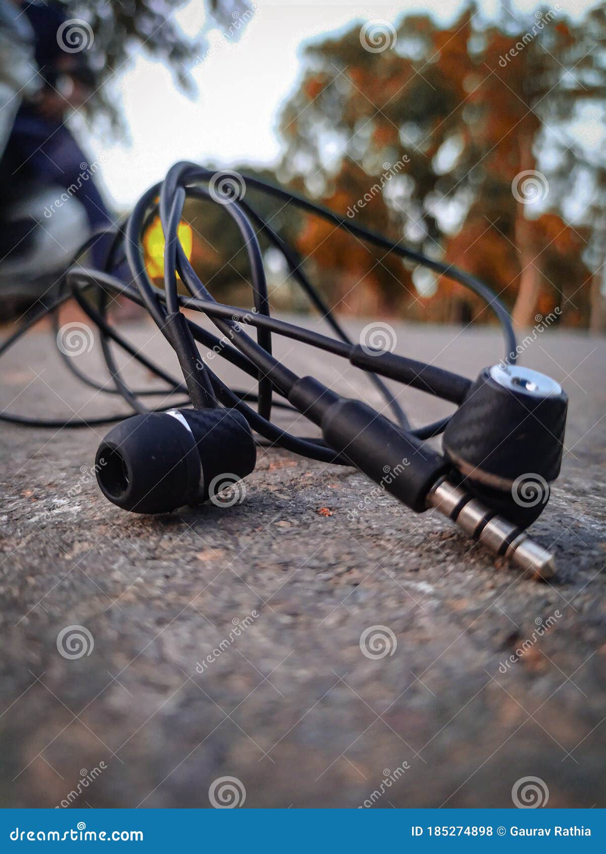 Airphone stock photo. Image of iron, hand, light, blue - 185274898