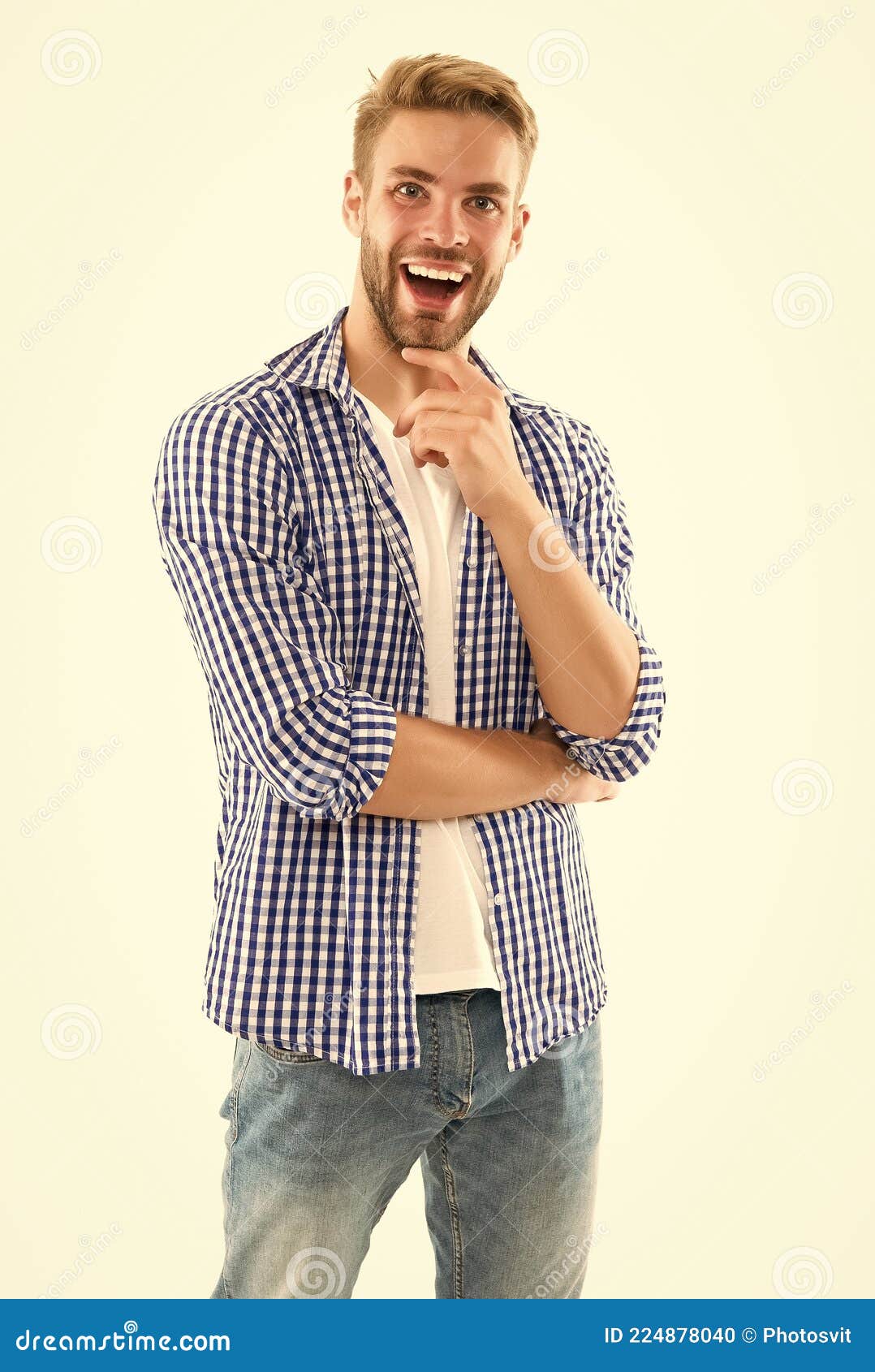 Pure Mens Beauty Confident And Handsome Guy Businessman Brutal