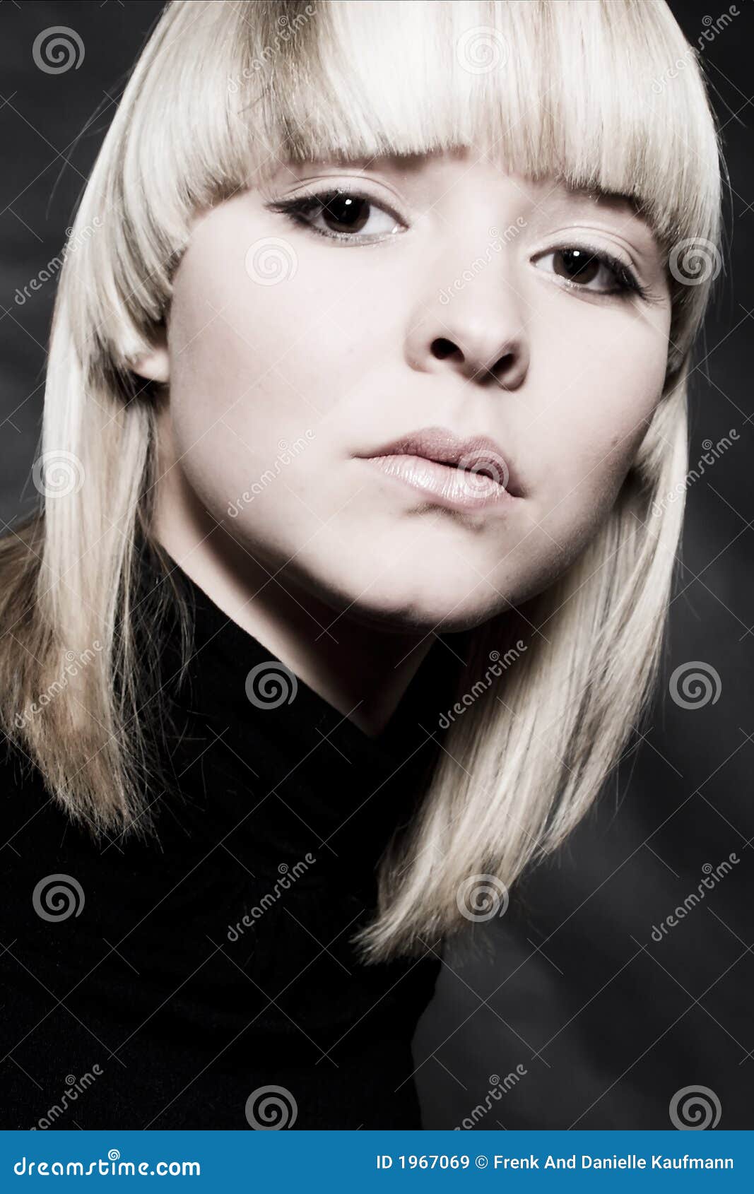Feeling Arrogant stock image. Image of young, black, blond - 1967069
