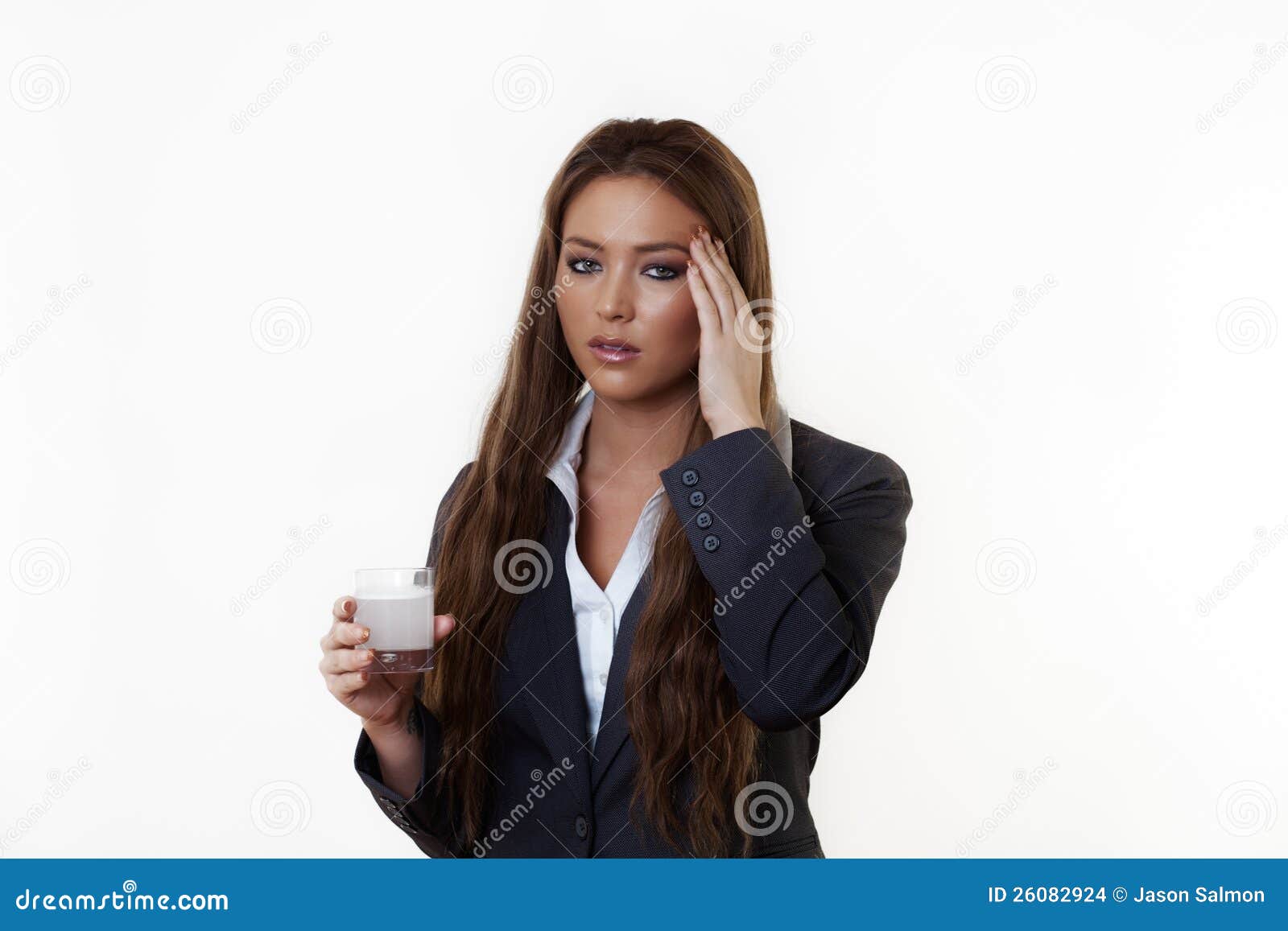 Feeling bad stock photo. Image of beauty, woman, executive - 26082924