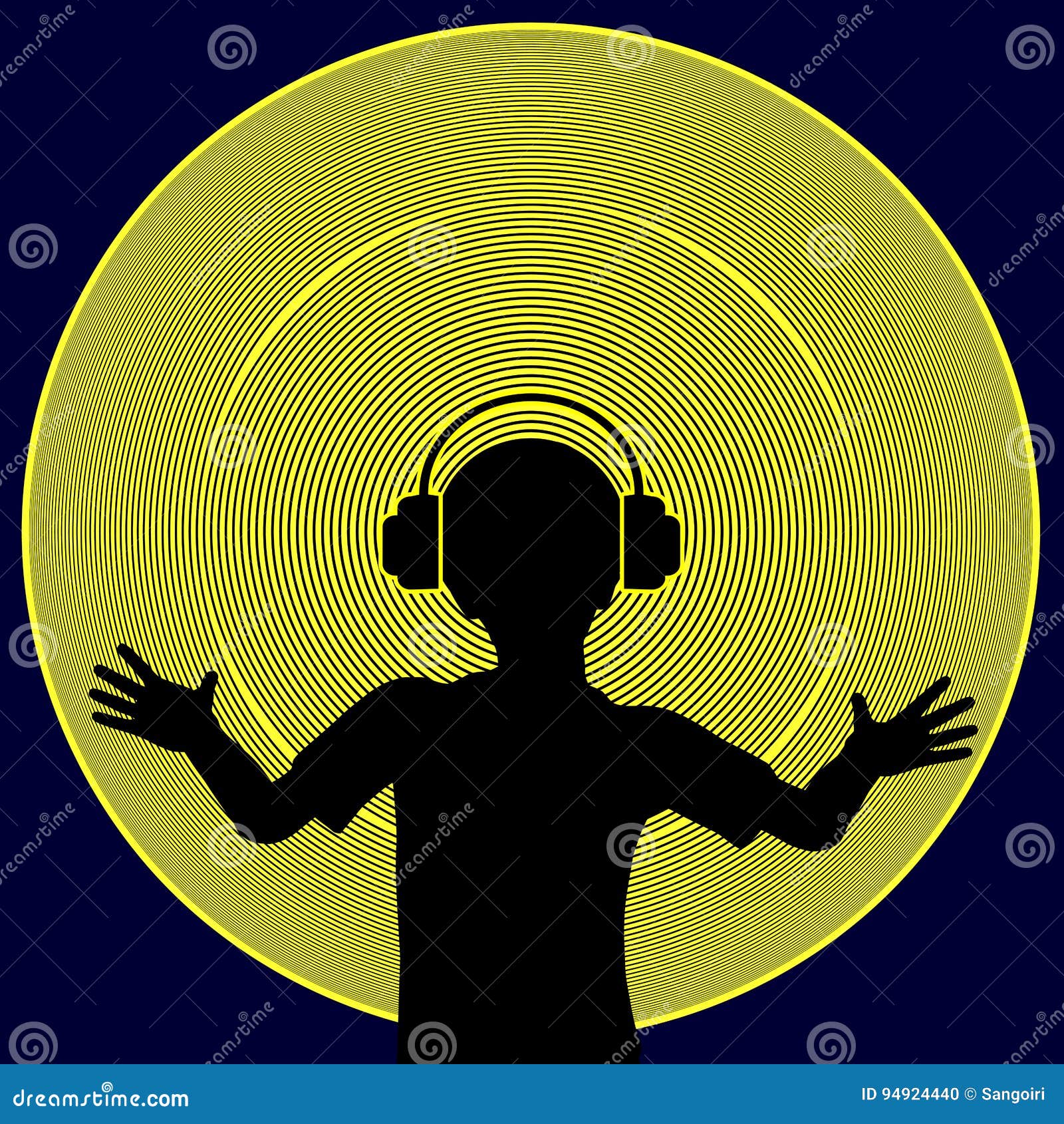 Feeling the Beat stock illustration. Illustration of rehabilitation ...