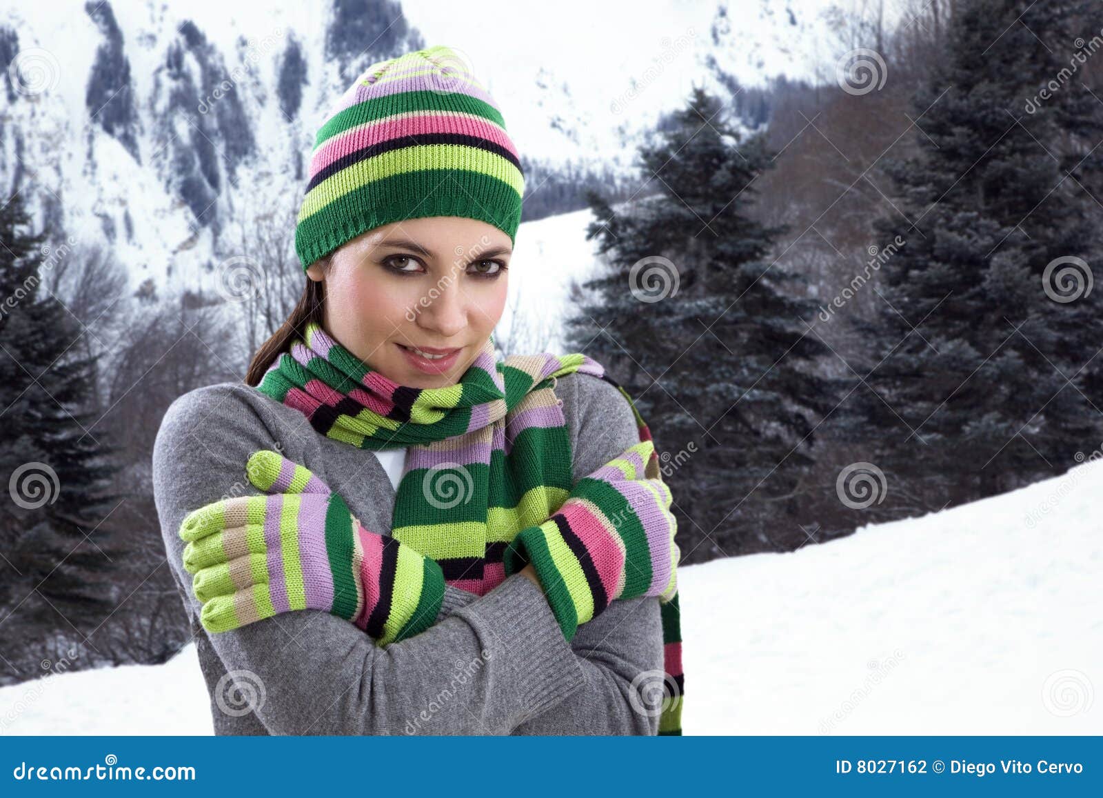Feeling cold stock photo. Image of person, cool, caucasian - 8027162