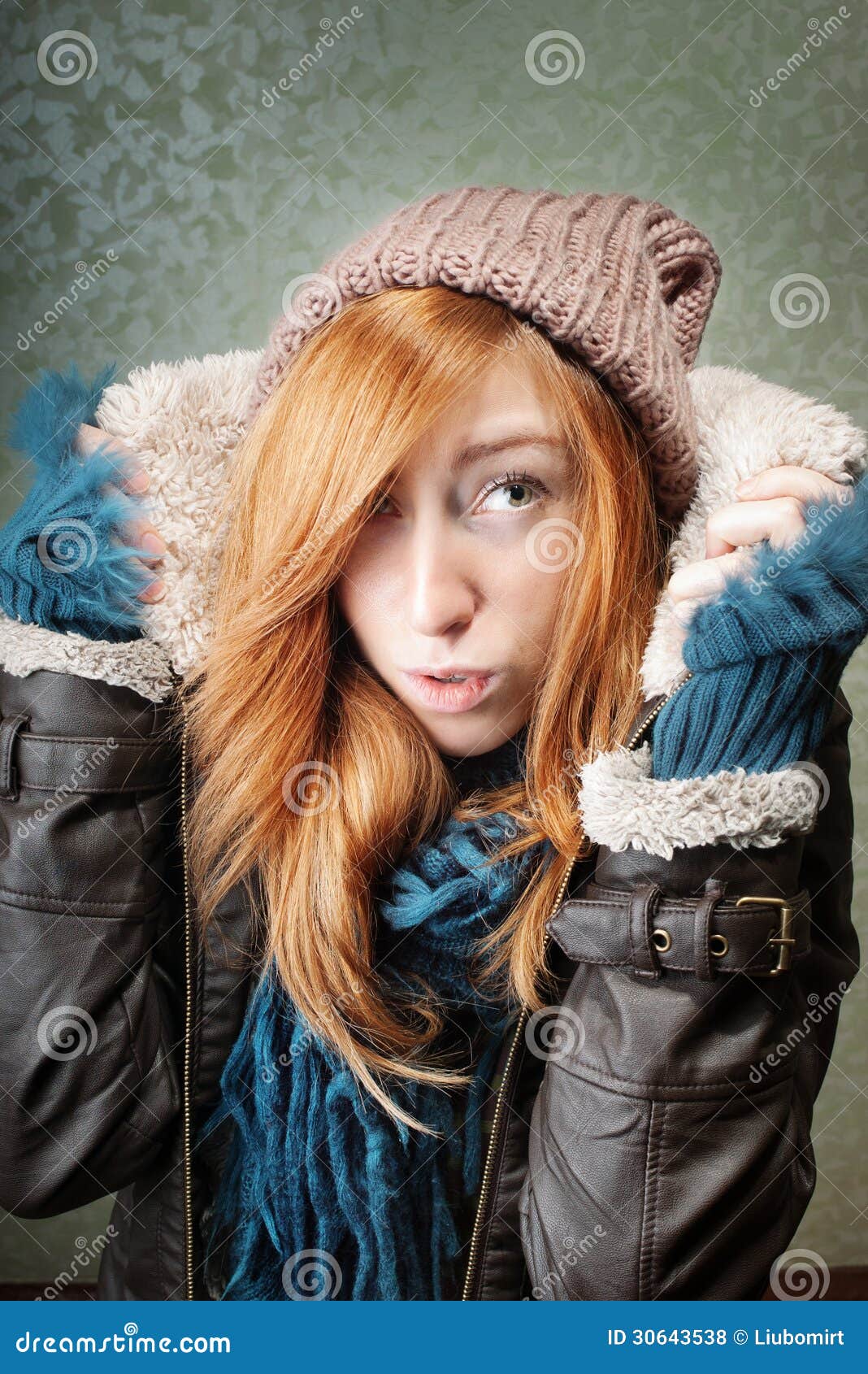 Feeling cold and freezing stock photo. Image of girl - 30643538