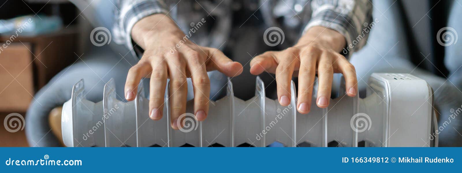 Feeling Cold, Getting Warm, Hands Touching Heater Close Up Stock Photo ...