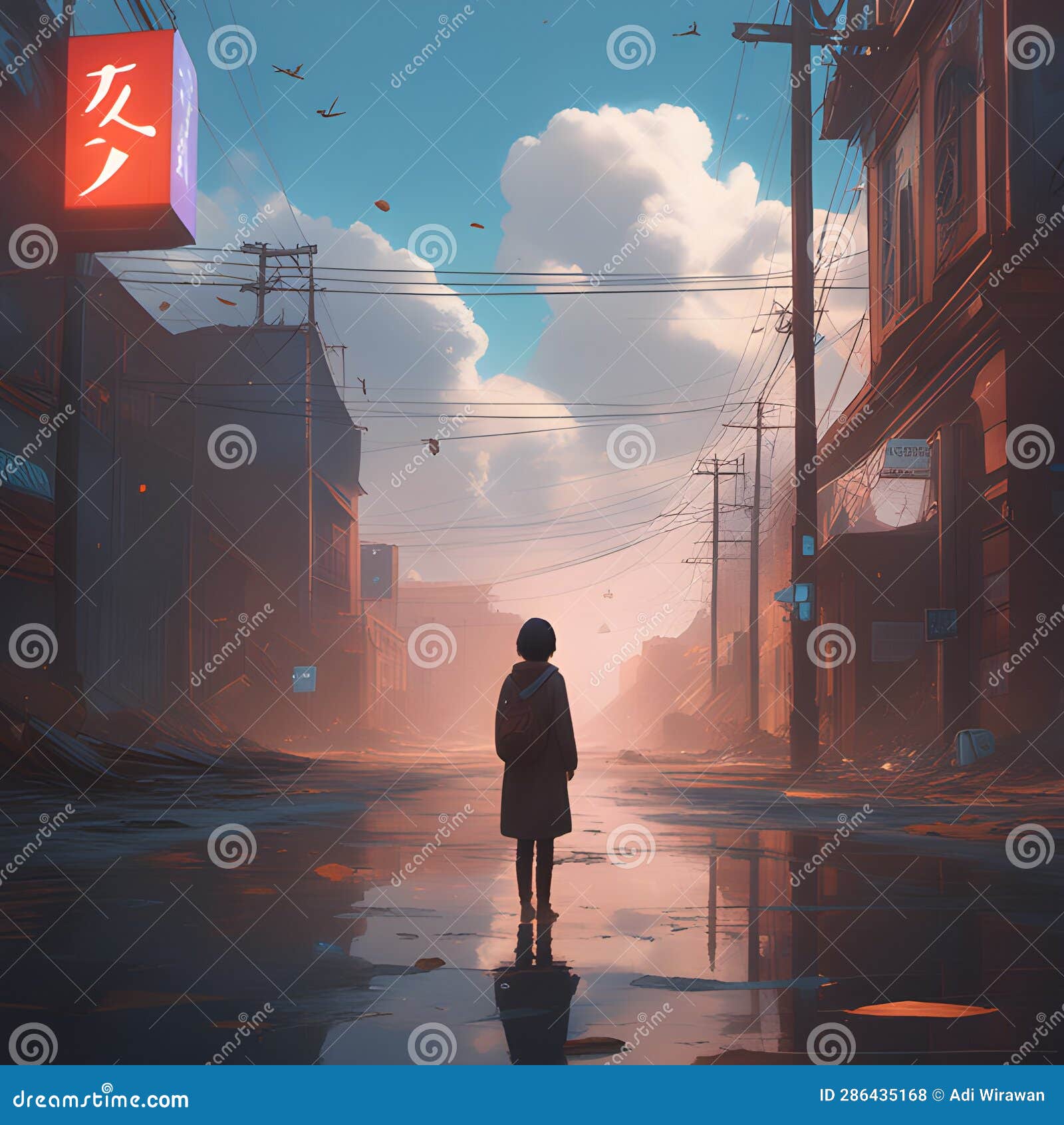 Feeling of Despair and Hopelessness Illustration Stock Illustration ...