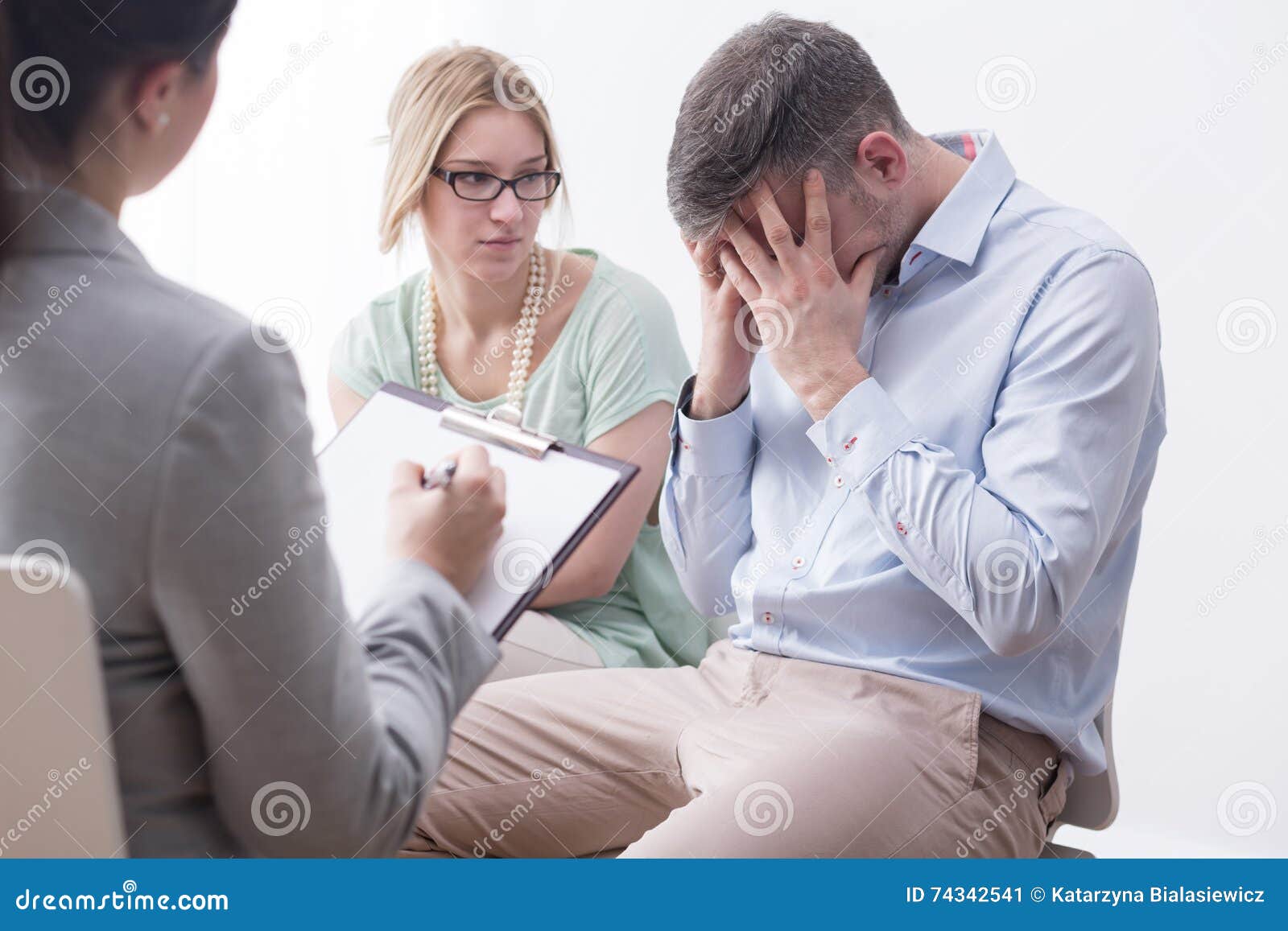 Feeling Devastated by Difficult Circumstances Stock Image - Image of ...