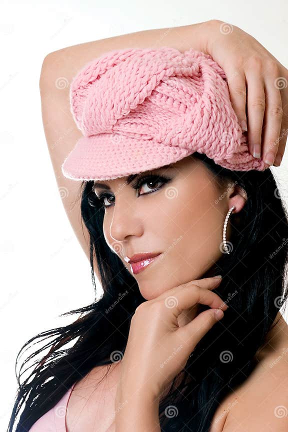 Feeling flirtatious stock image. Image of isolated, females - 987711