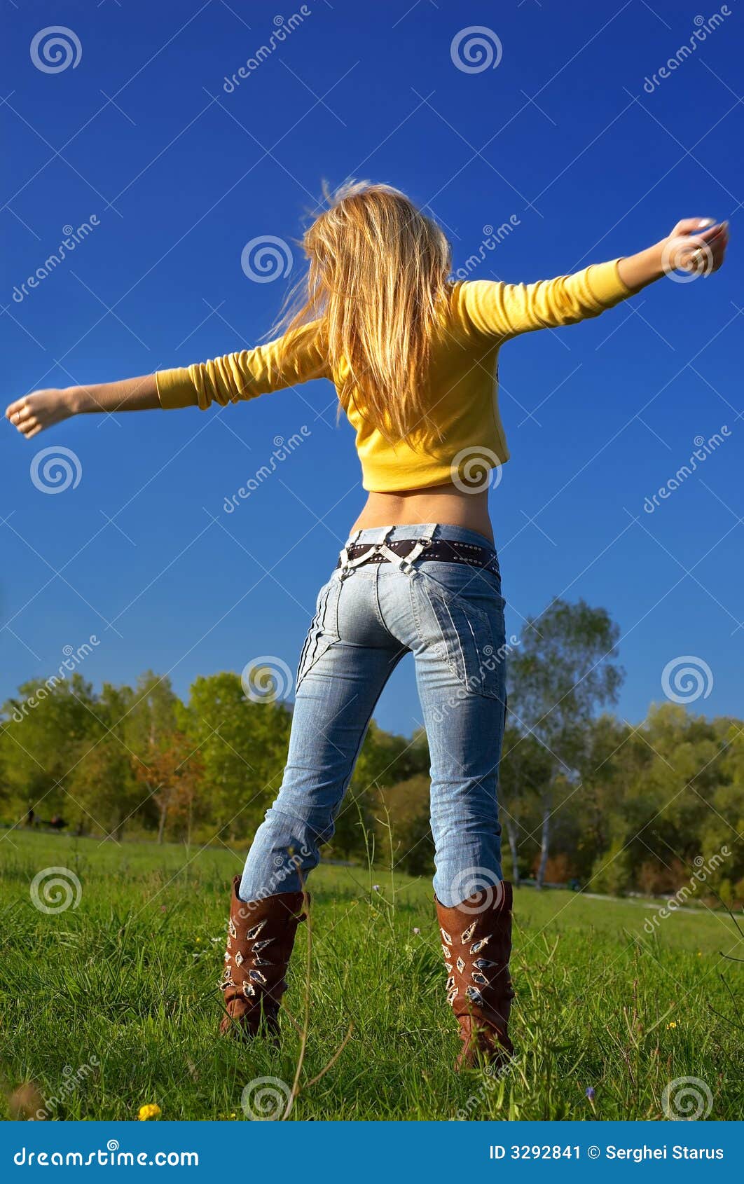 Feeling free 2 stock image. Image of people, happiness - 3292841