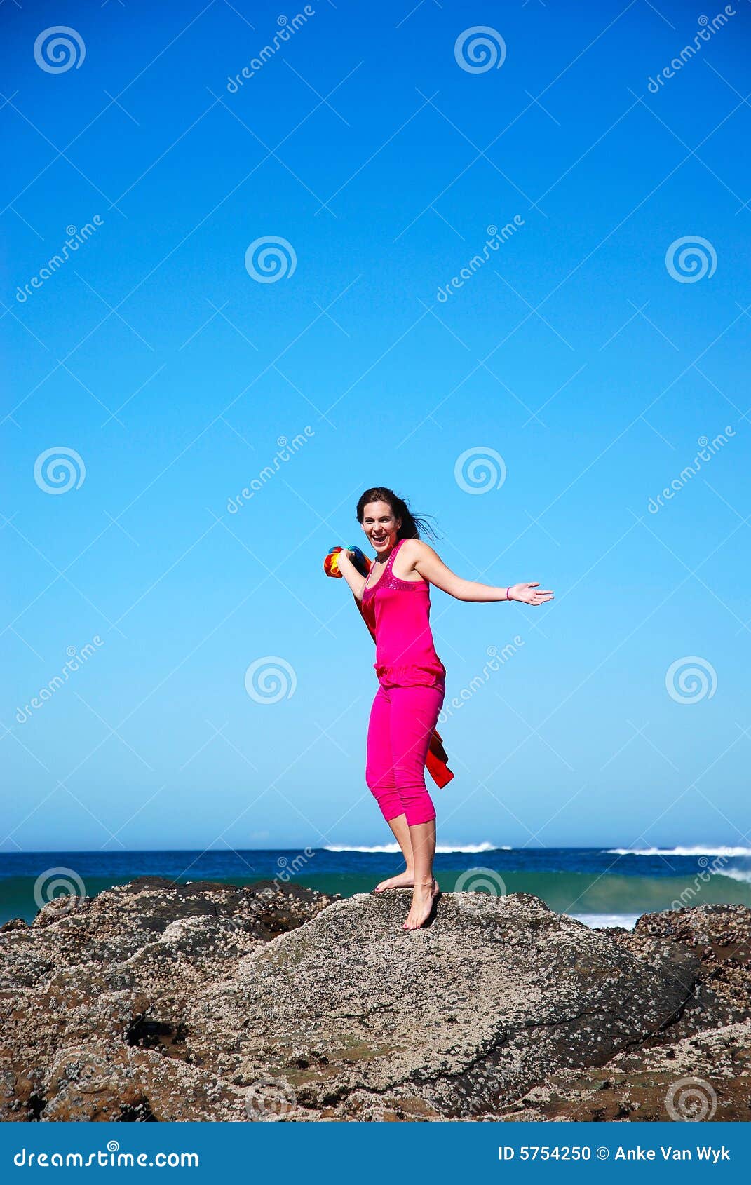 Feeling free stock photo. Image of lady, holidays, happy - 5754250