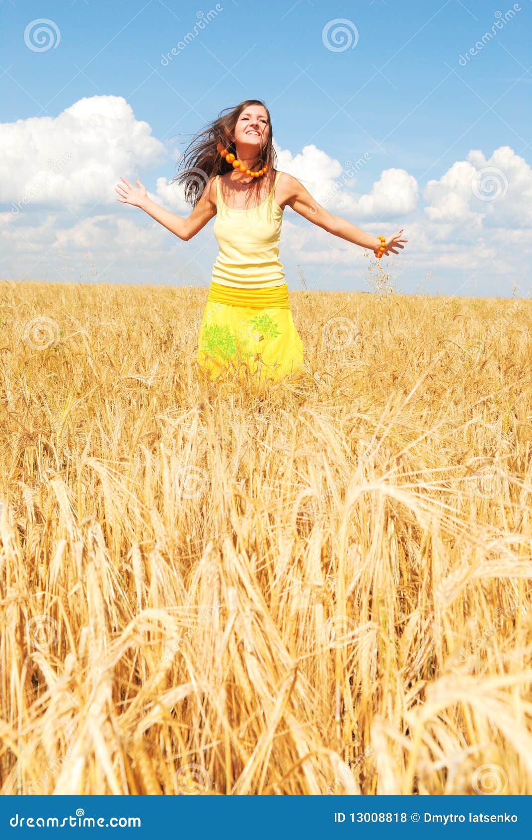 Feeling the freedom stock photo. Image of lawn, carefree - 13008818