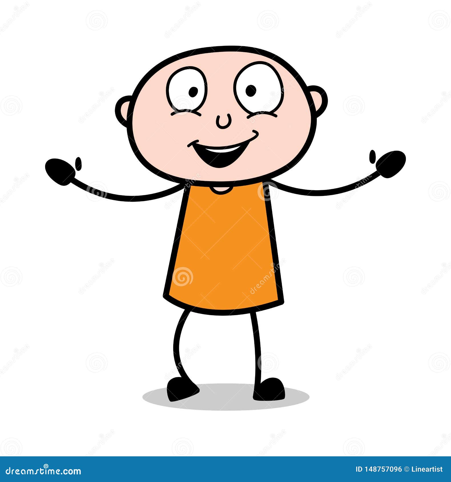 Feeling Glad - Cartoon Thief Criminal Guy Vector Illustration Stock ...
